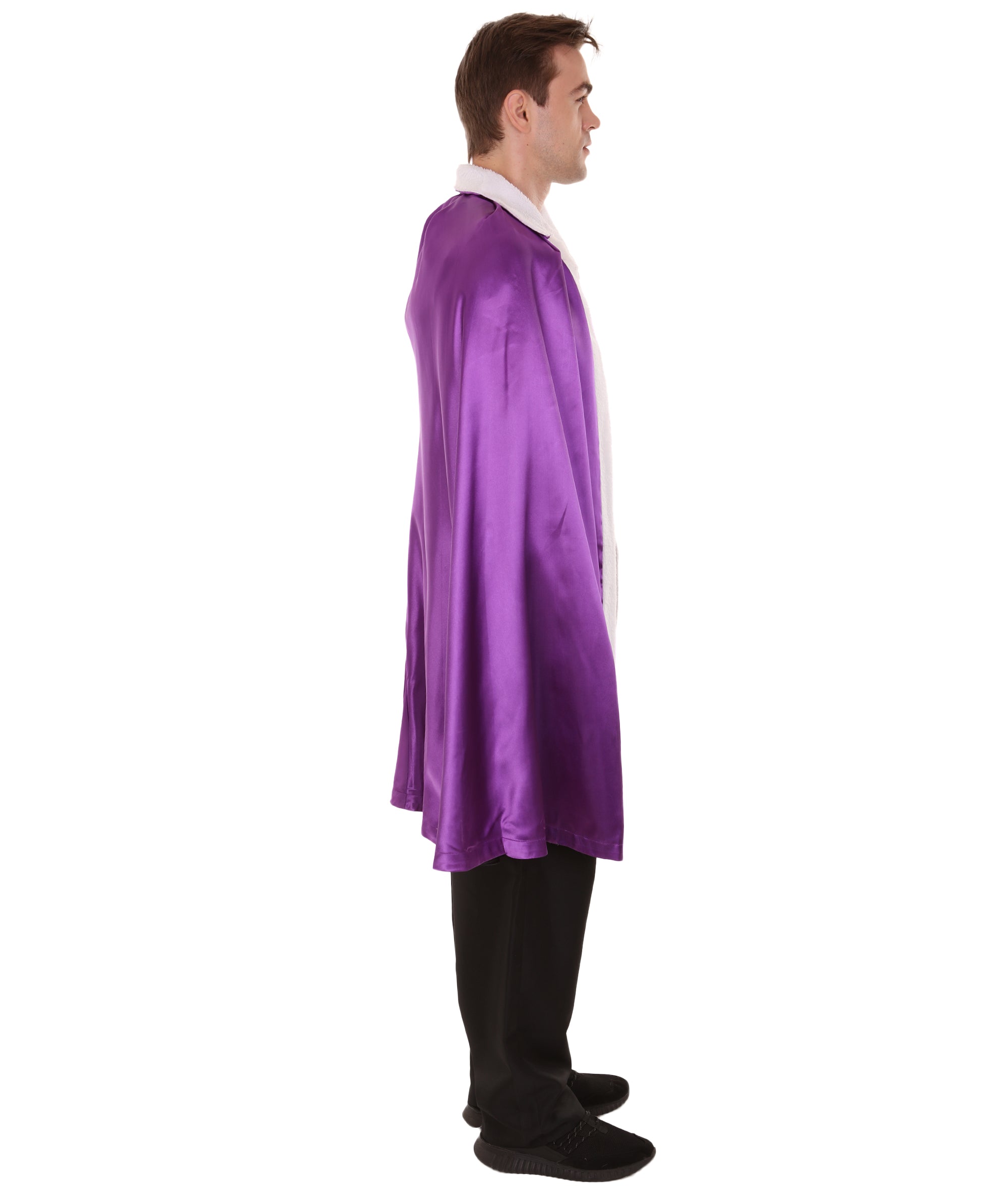 Adult Men's King's Reversible Robe Halloween/Cosplay Costume - Blue ...