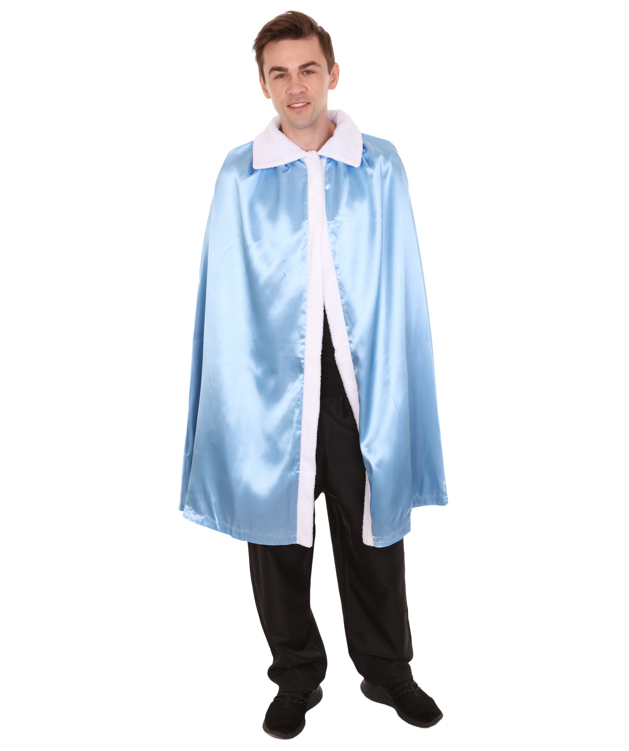 Adult Men's King's Reversible Robe Halloween/Cosplay Costume - Blue ...