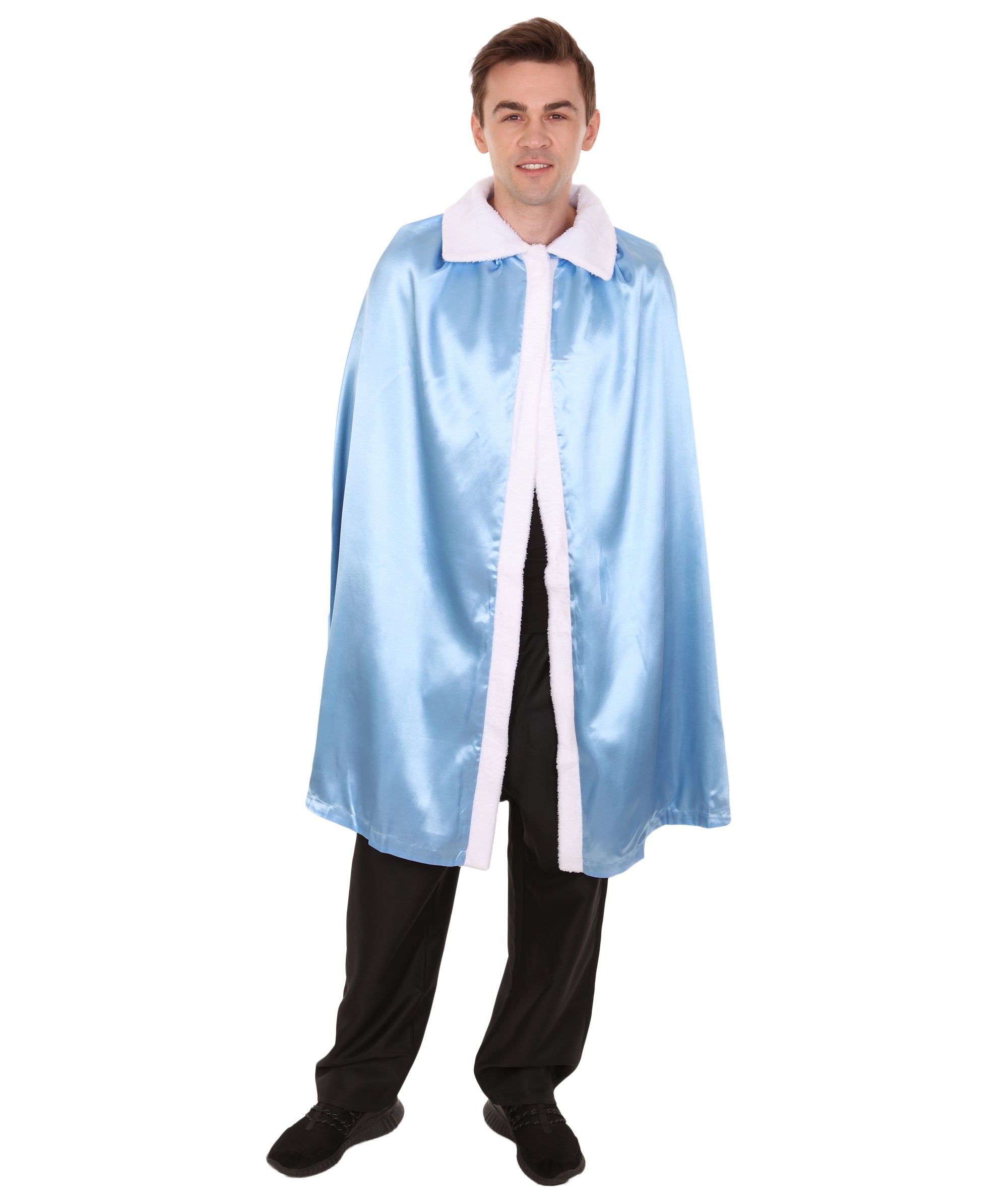 Adult Men's King's Reversible Robe Halloween/Cosplay Costume - Blue ...