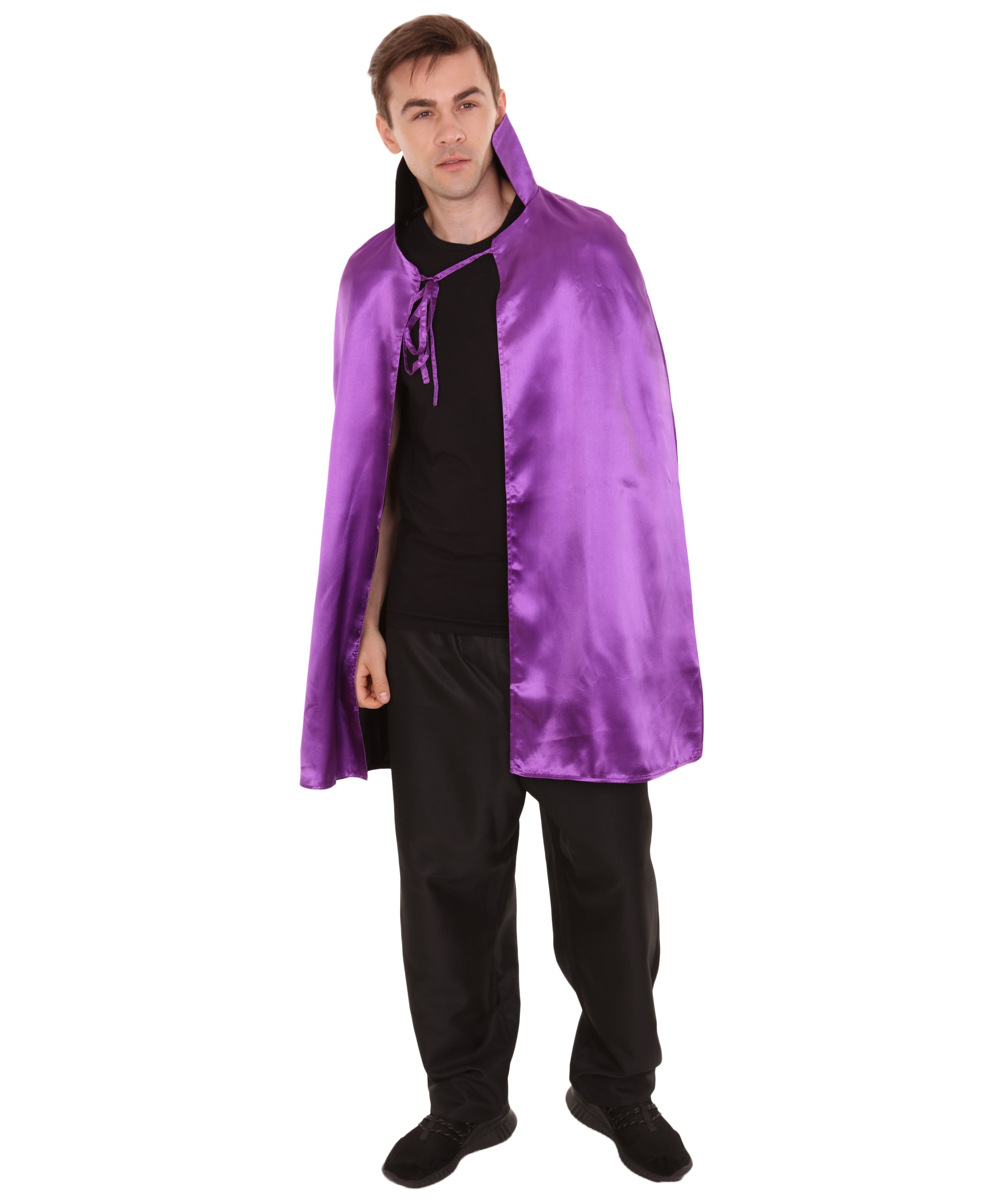 Adult Men's Reversible Vampire Cape Multiple Color Costume ...