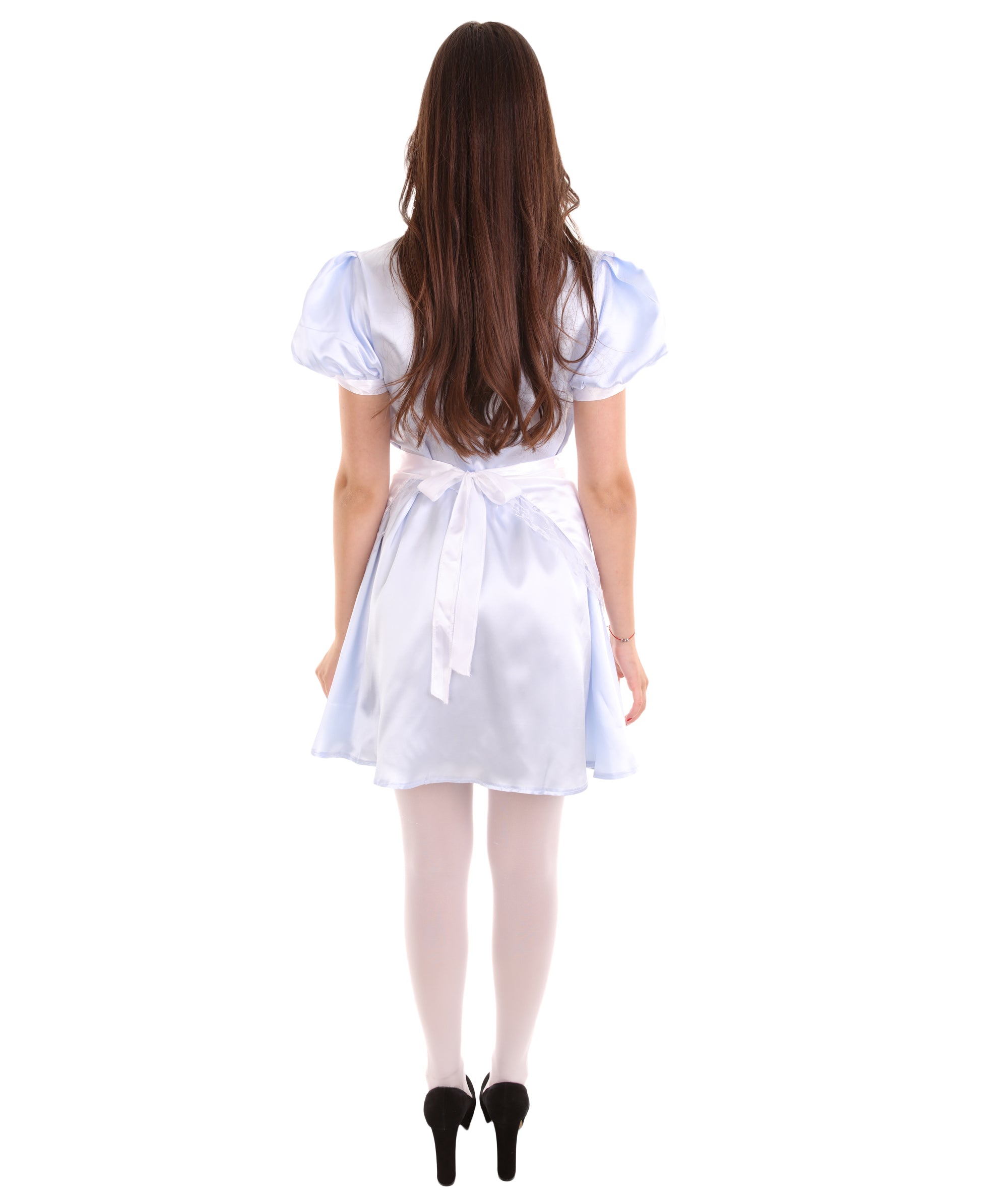 Light Blue French Maid Costume - HalloweenPartyOnline