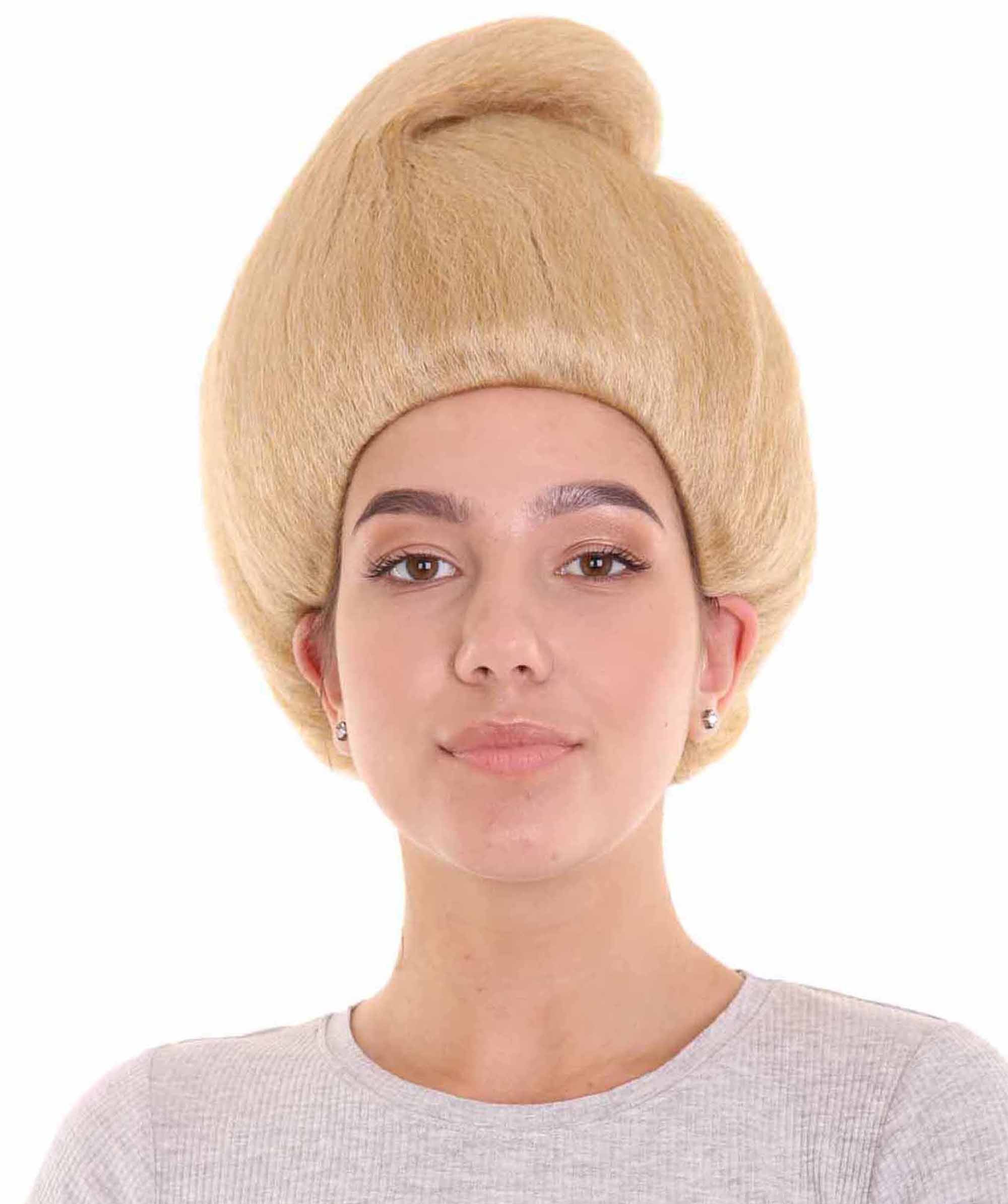 Fancy Blonde Updo Wig - HalloweenPartyOnline