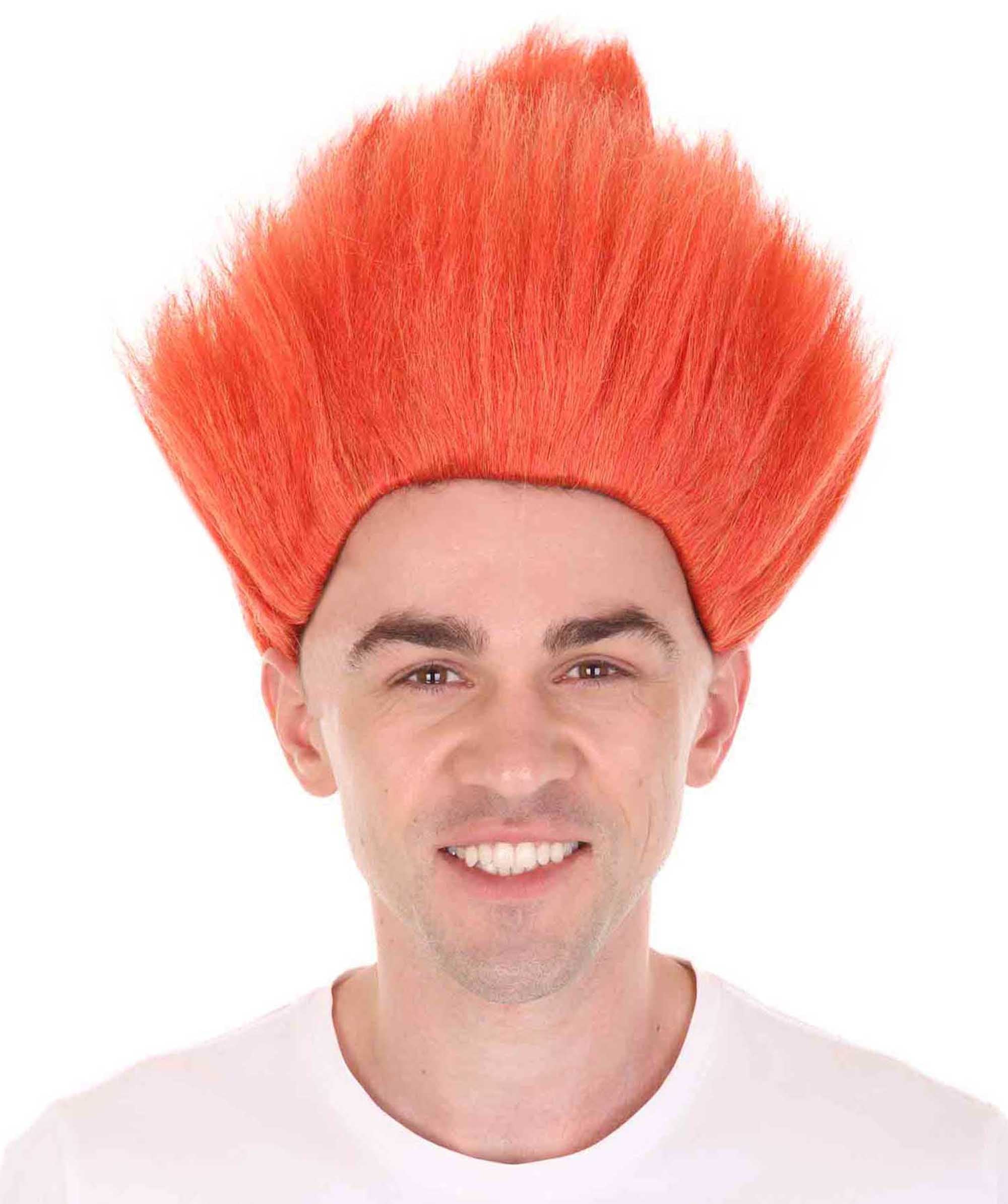 Red Fire Wig - HalloweenPartyOnline