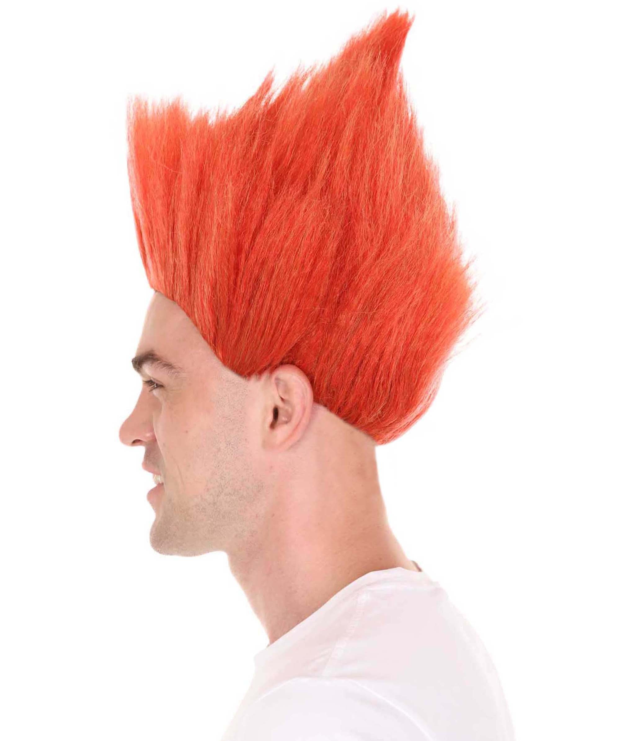 Red Fire Wig - HalloweenPartyOnline