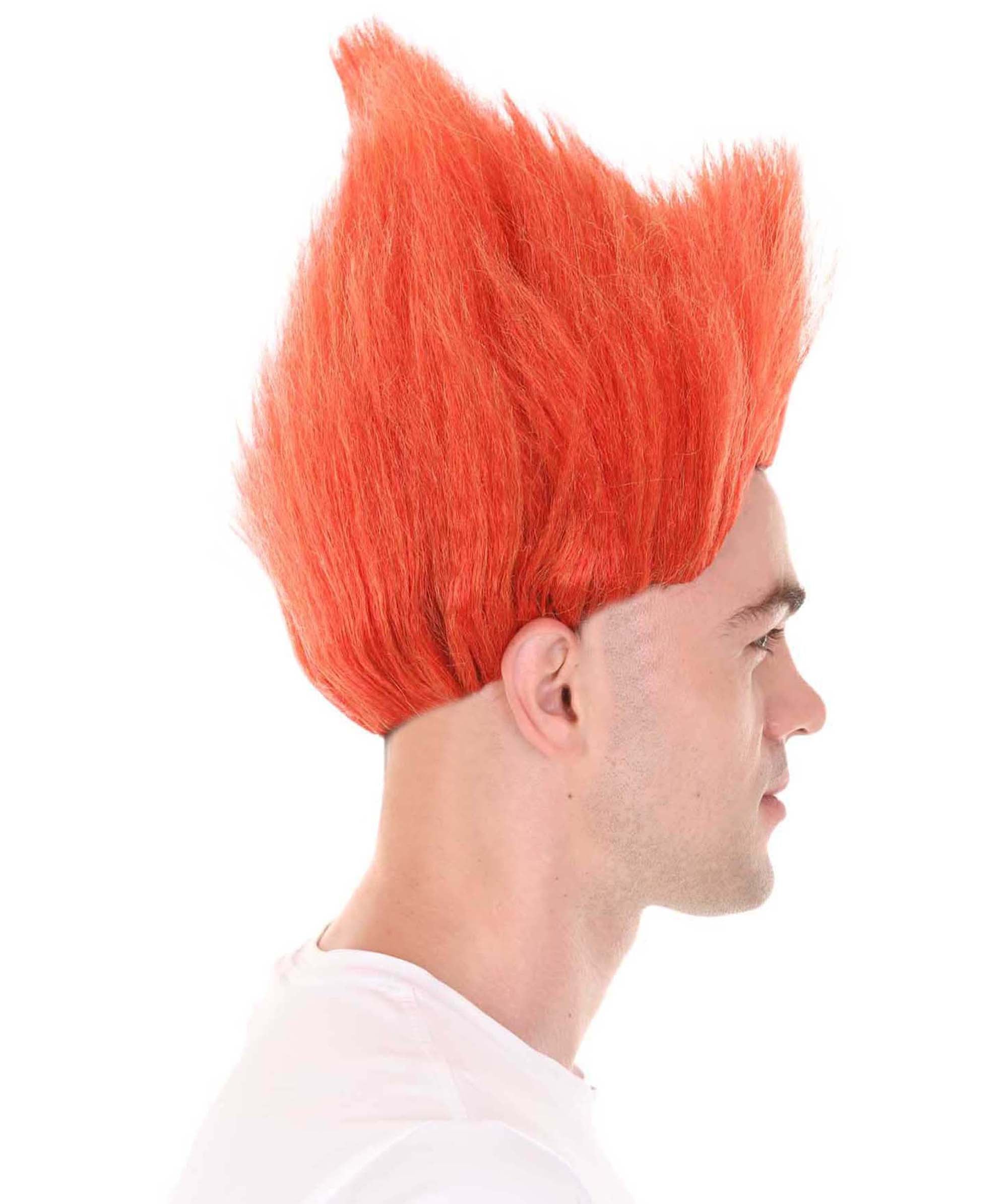 Red Fire Wig - HalloweenPartyOnline