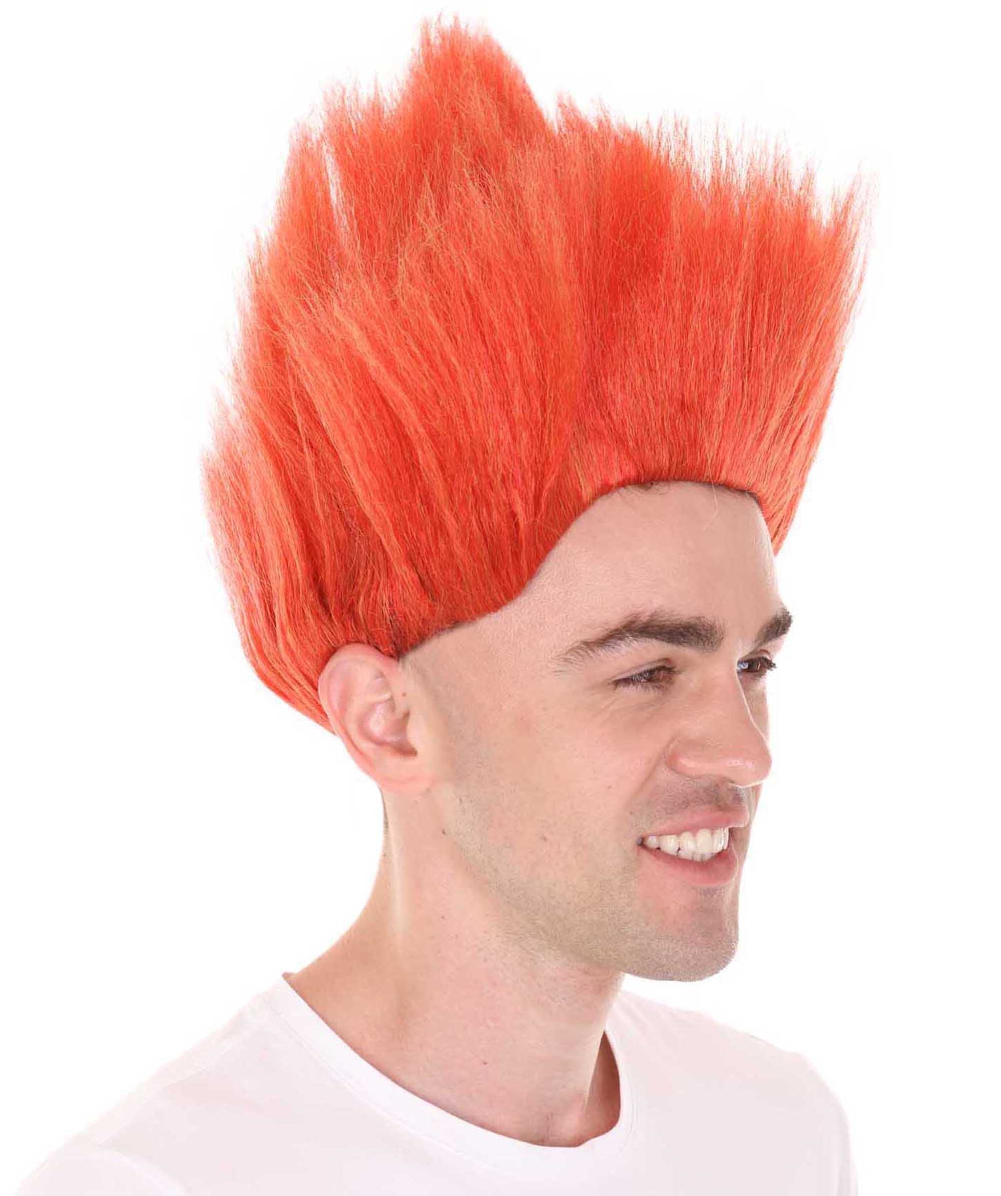 Red Fire Wig - HalloweenPartyOnline