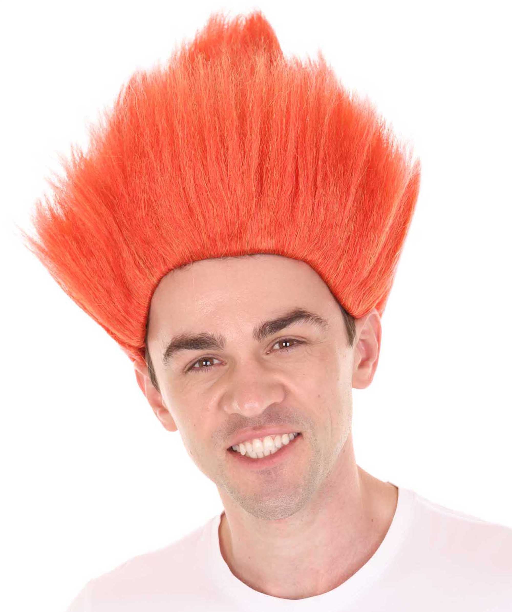 Red Fire Wig - HalloweenPartyOnline