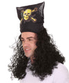Captain Pirate Curly Wig | Movie Character Cosplay Halloween Wig ...