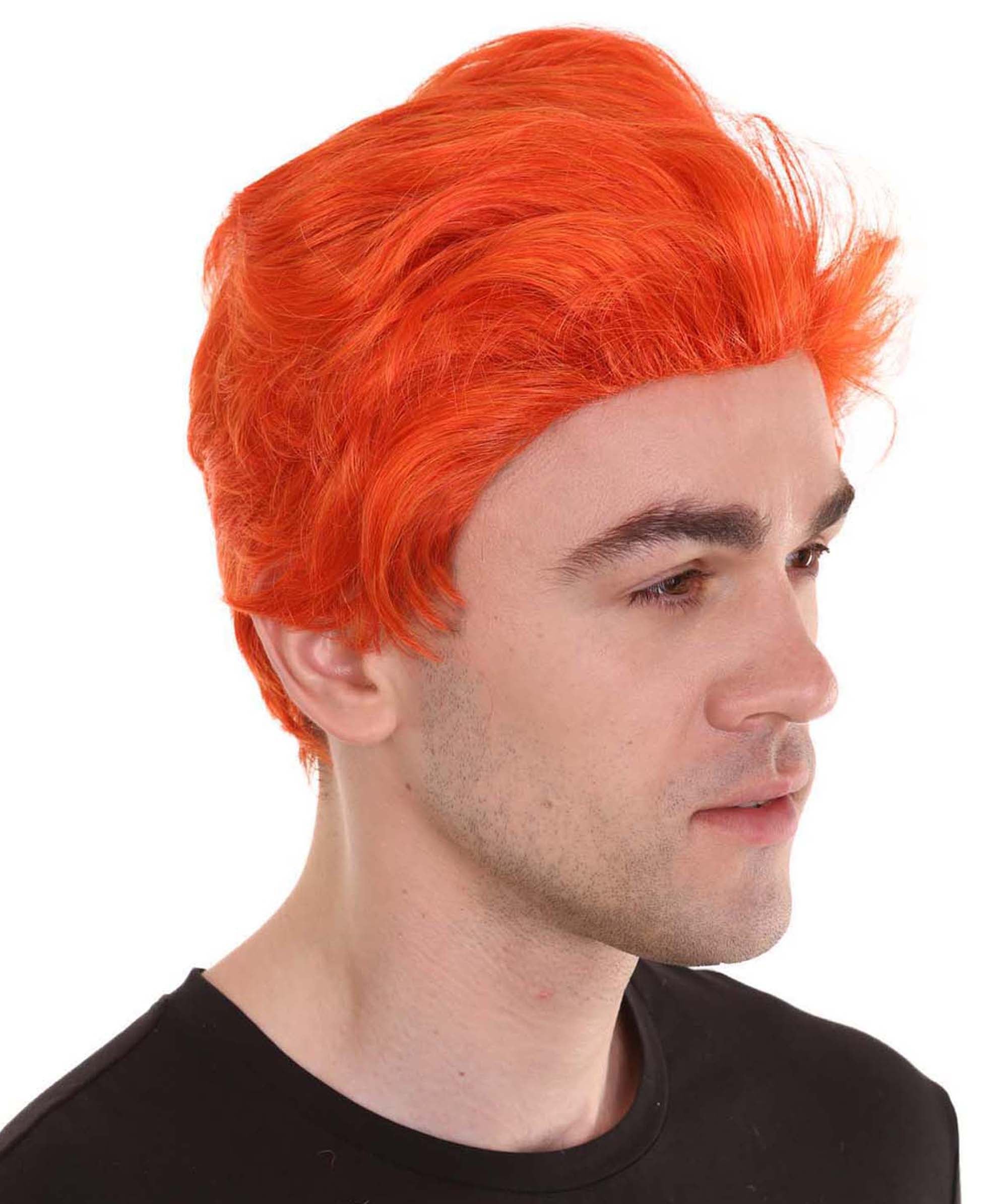 Orange Anime Cosplay Short Wig - HalloweenPartyOnline