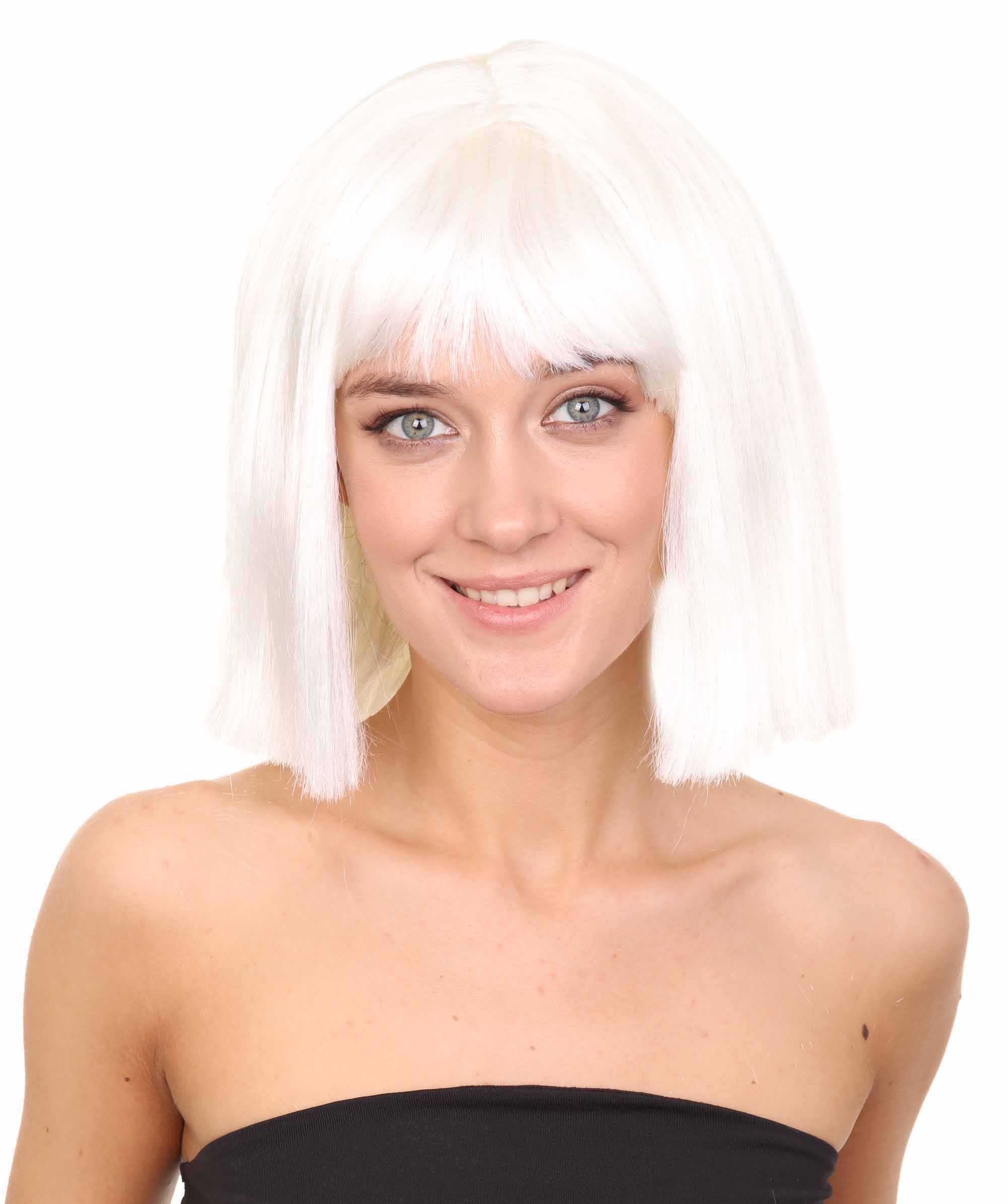 Womens White Wig Song Contest 2018 | Celebrity Wigs | Premium Breathab ...