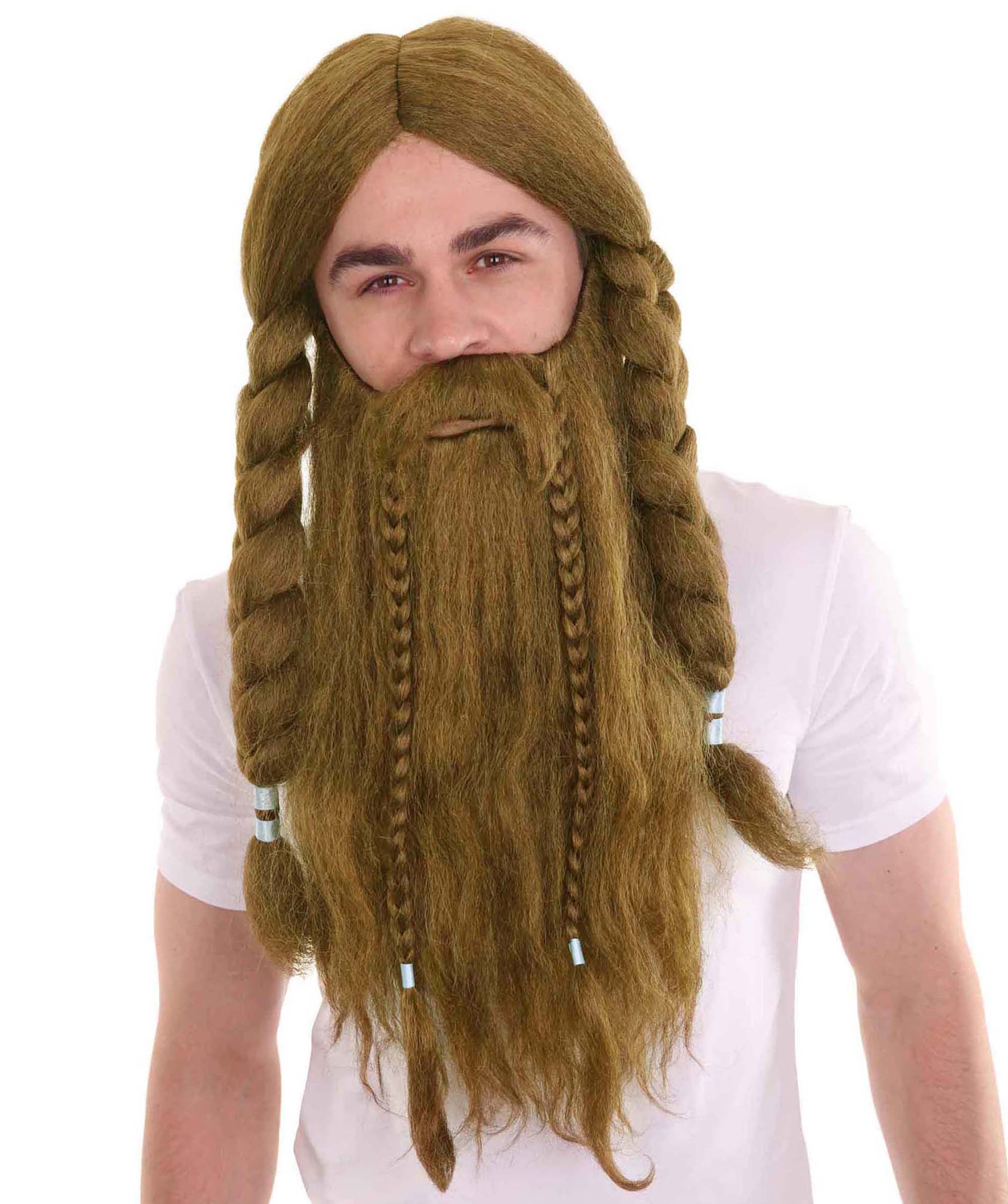 Men's Viking Wig - HalloweenPartyOnline