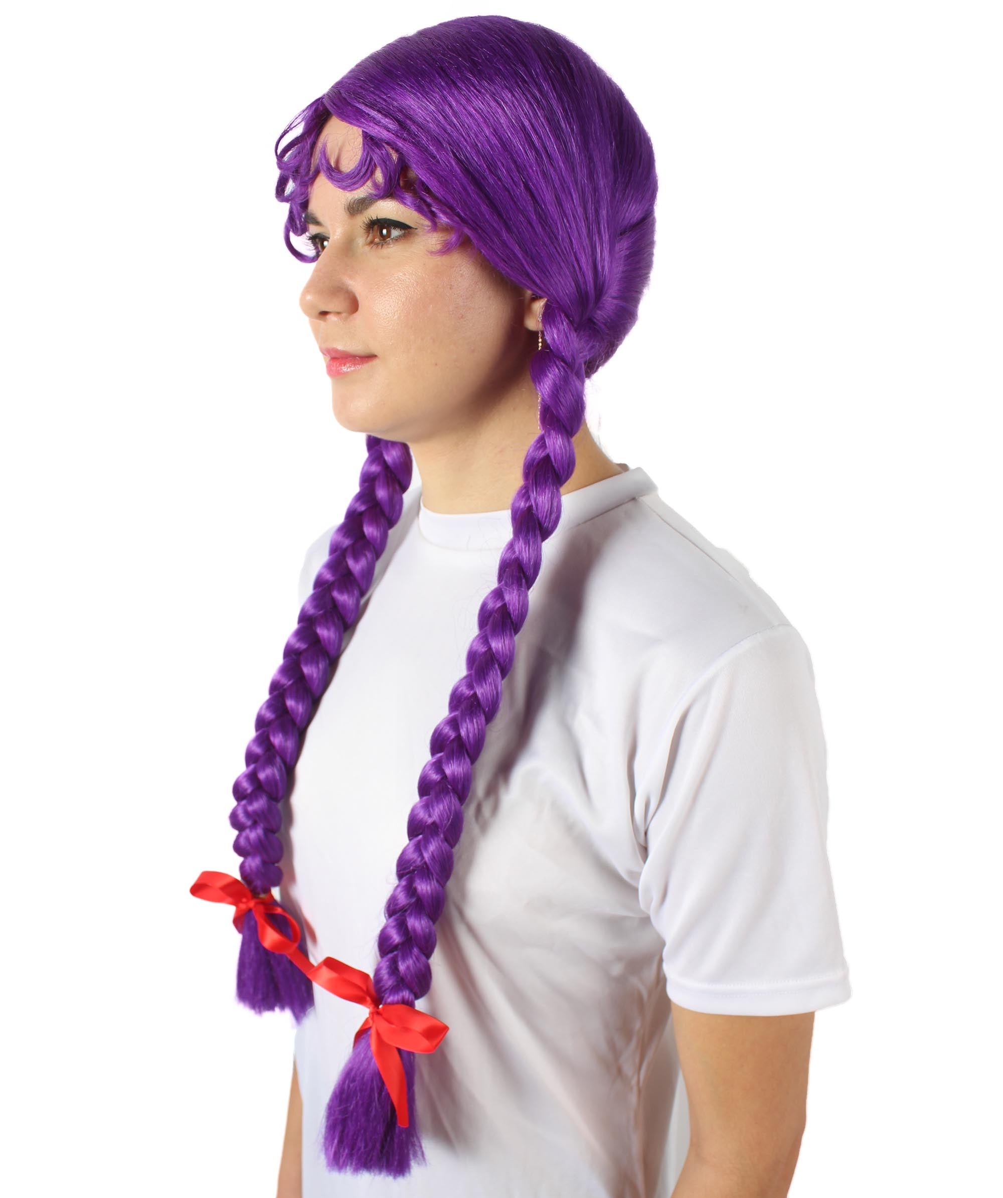 Dutch Girl Long Blond Braided Yellow Cosplay Wig | HPO ...