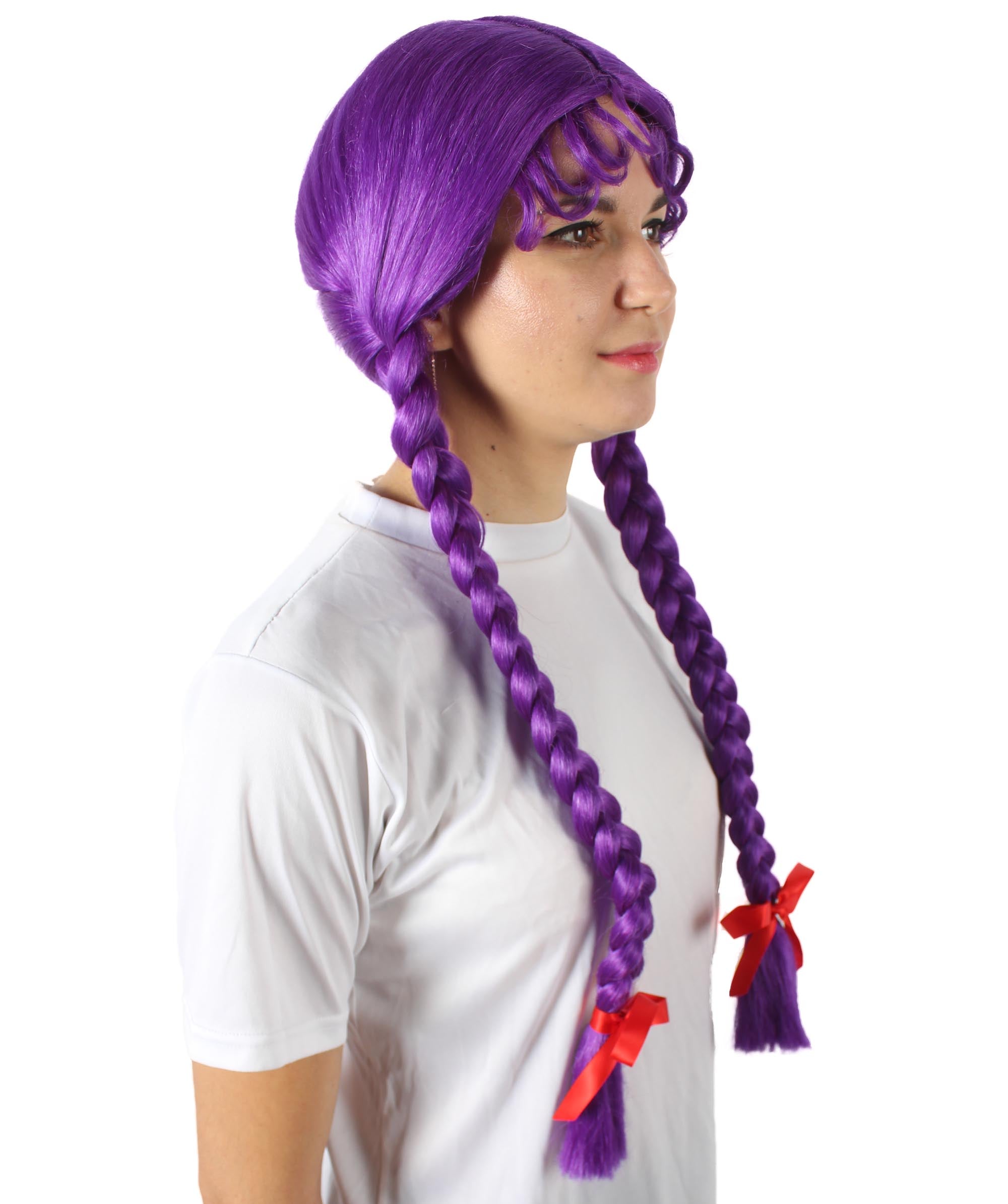 Dutch Girl Long Blond Braided Yellow Cosplay Wig | HPO ...