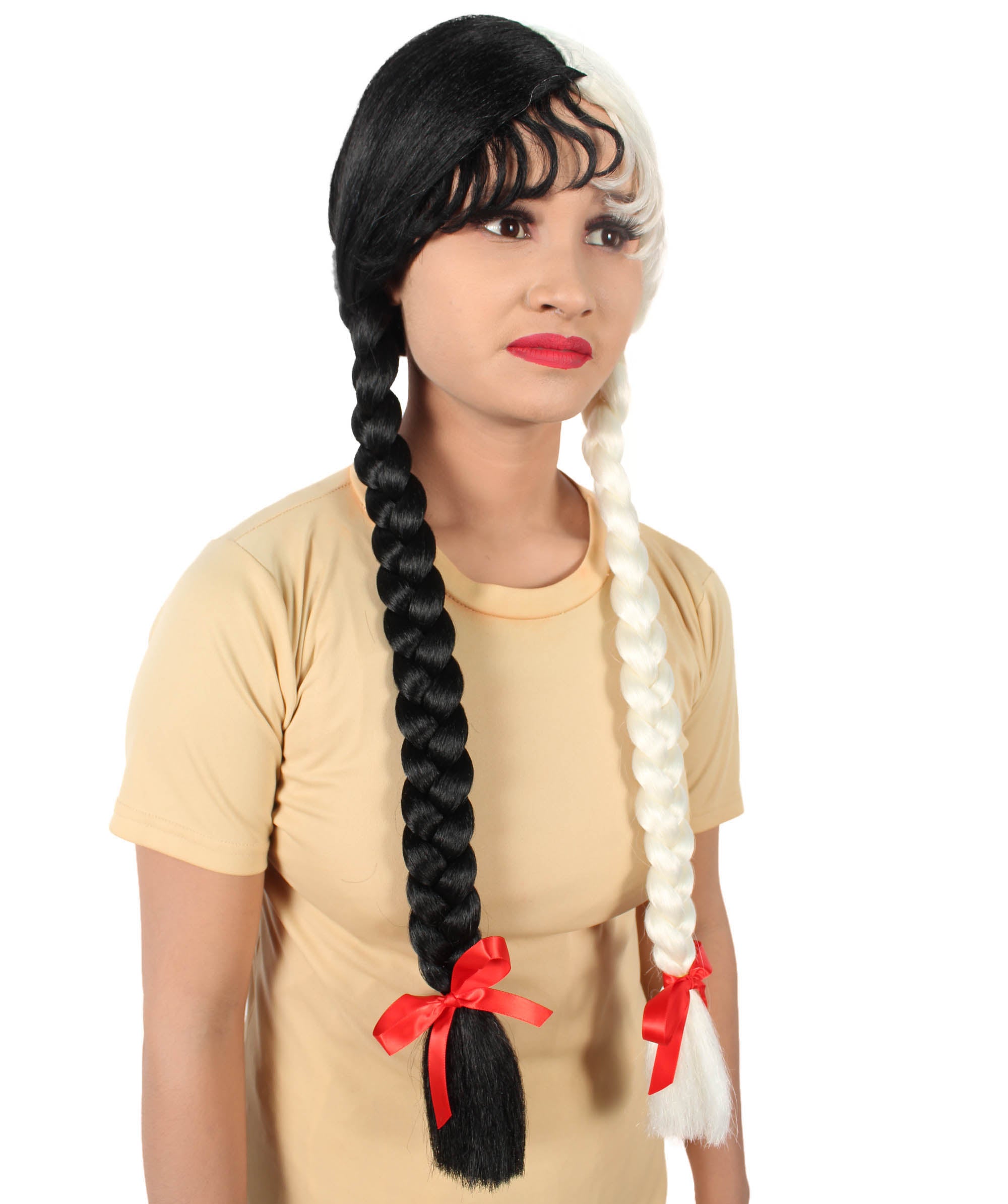 Dutch Girl Long Blond Braided Yellow Cosplay Wig | HPO ...