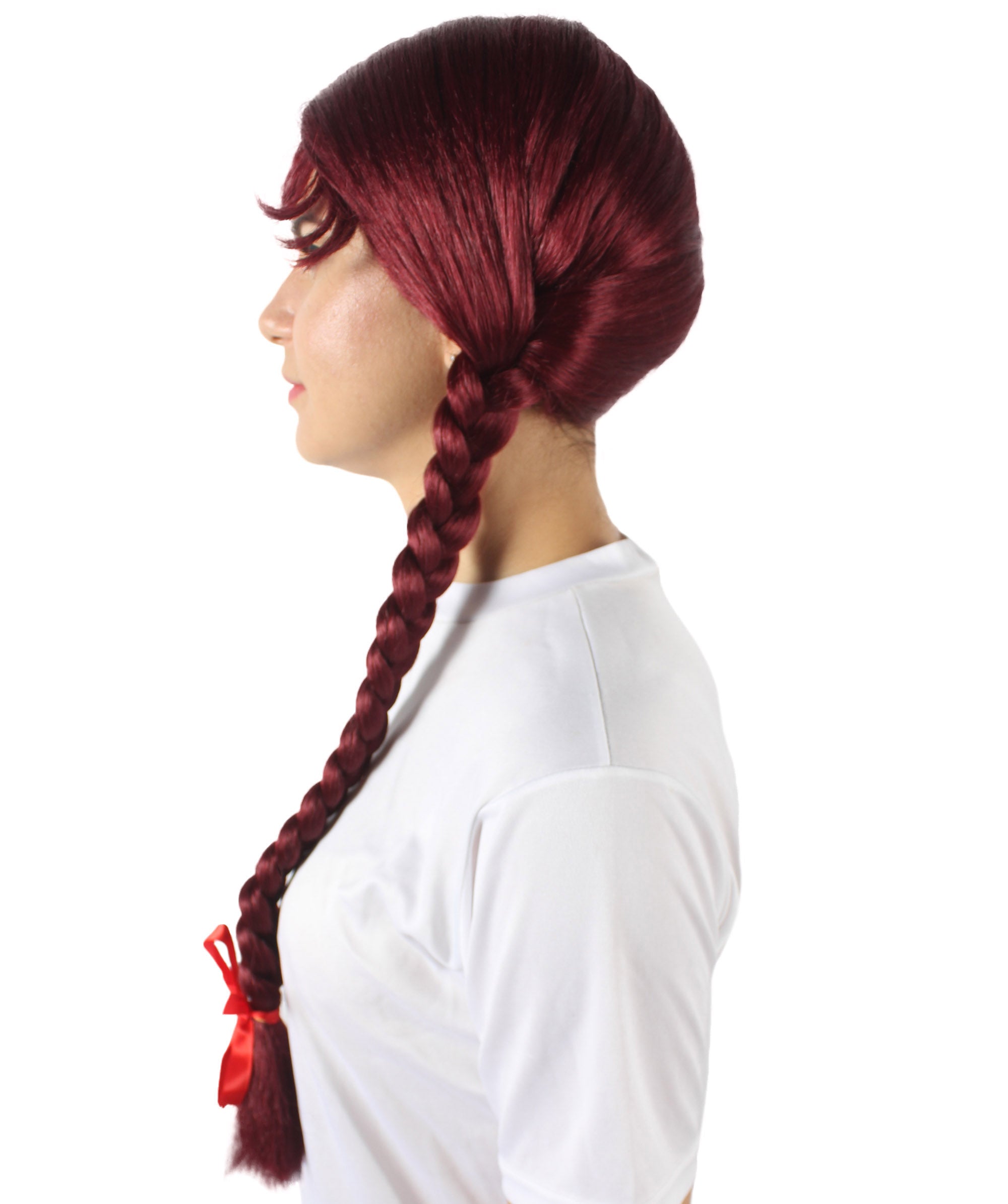 Dutch Girl Long Blond Braided Yellow Cosplay Wig | HPO ...
