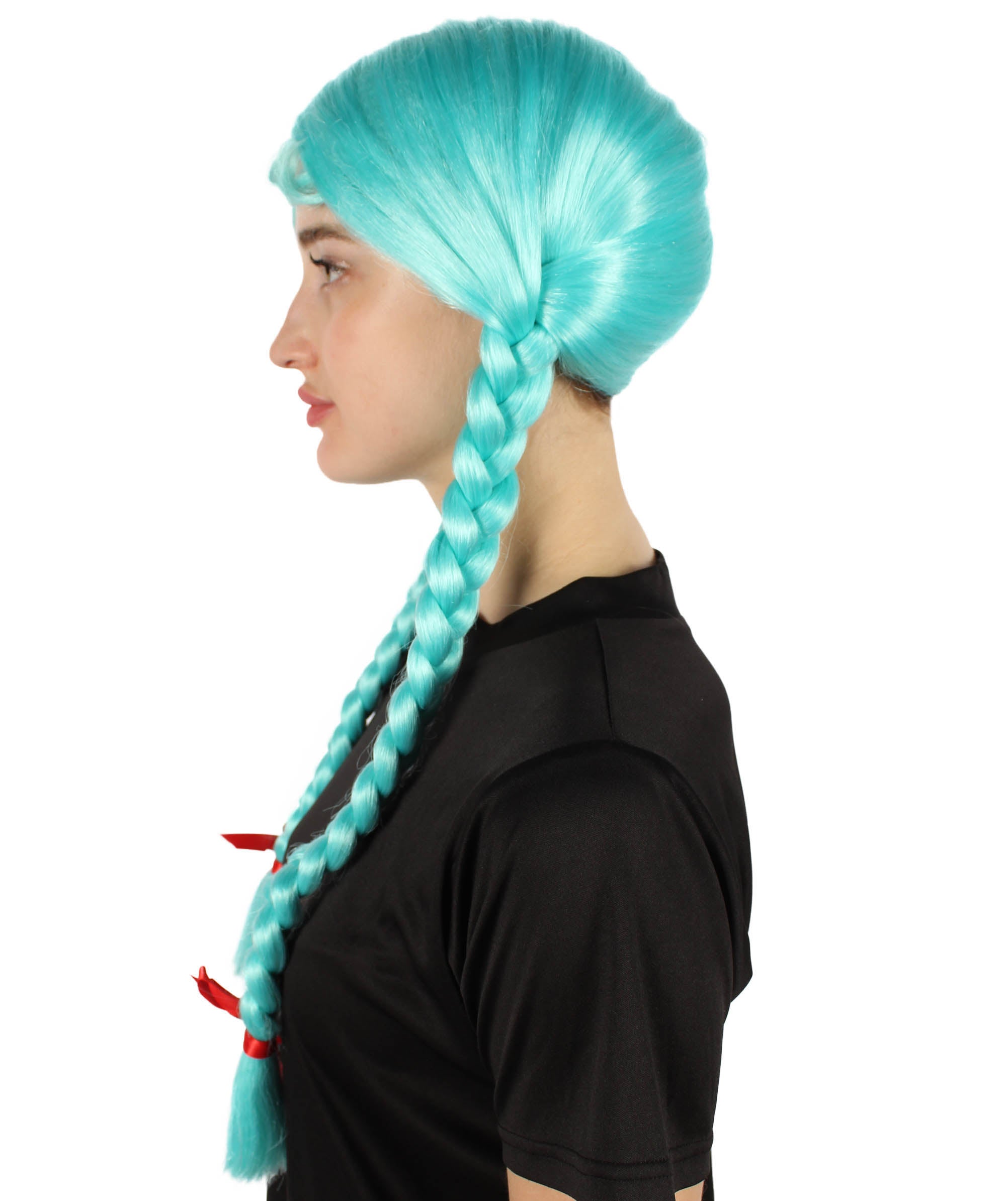 Dutch Girl Long Blond Braided Yellow Cosplay Wig | HPO ...