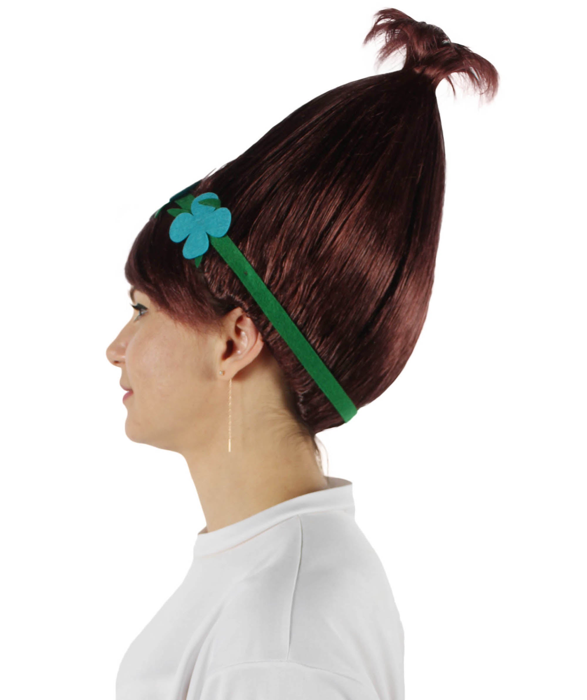 Princess poppy Troll wig | - HalloweenPartyOnline