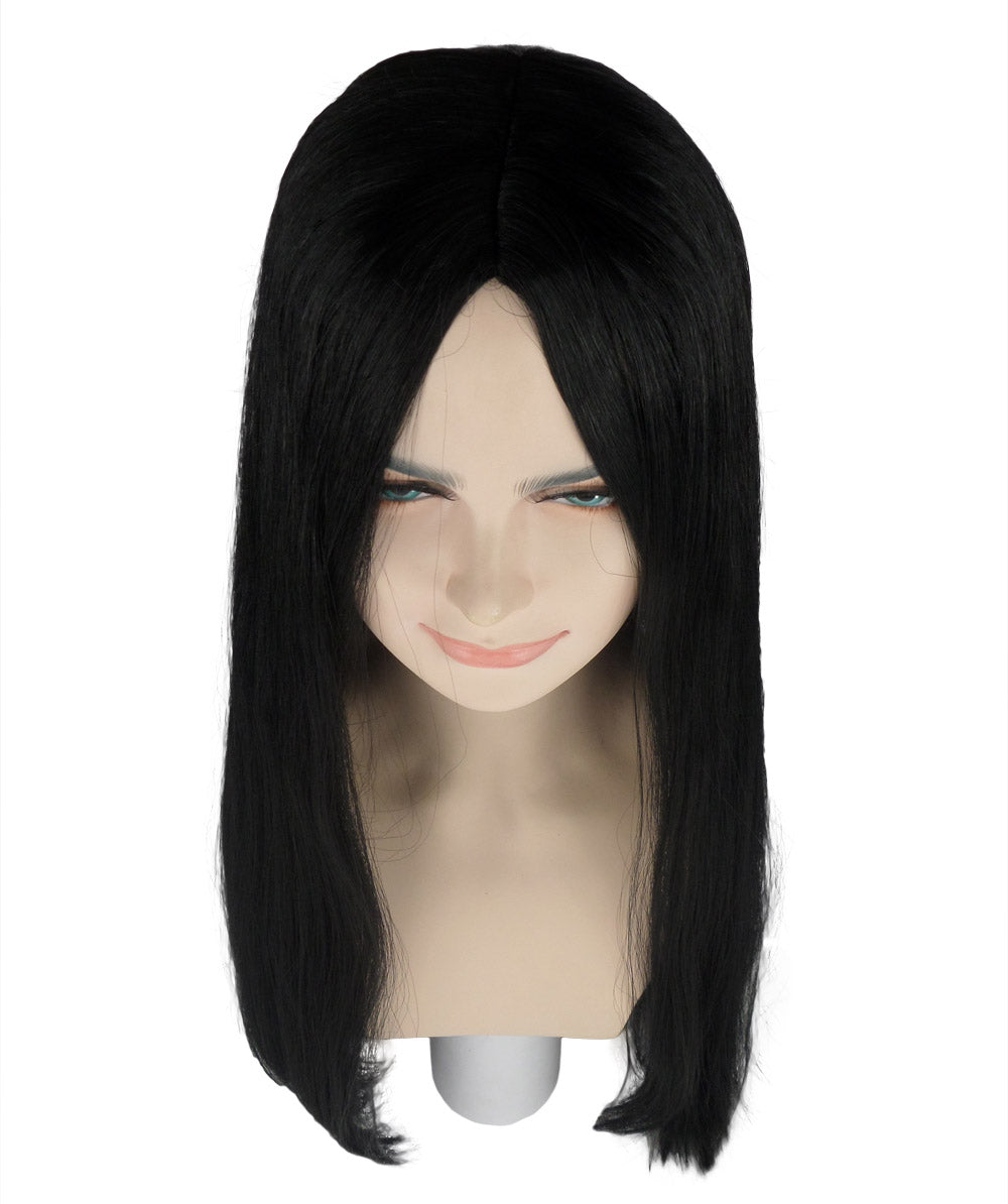 Long Black Witch Wig - HalloweenPartyOnline