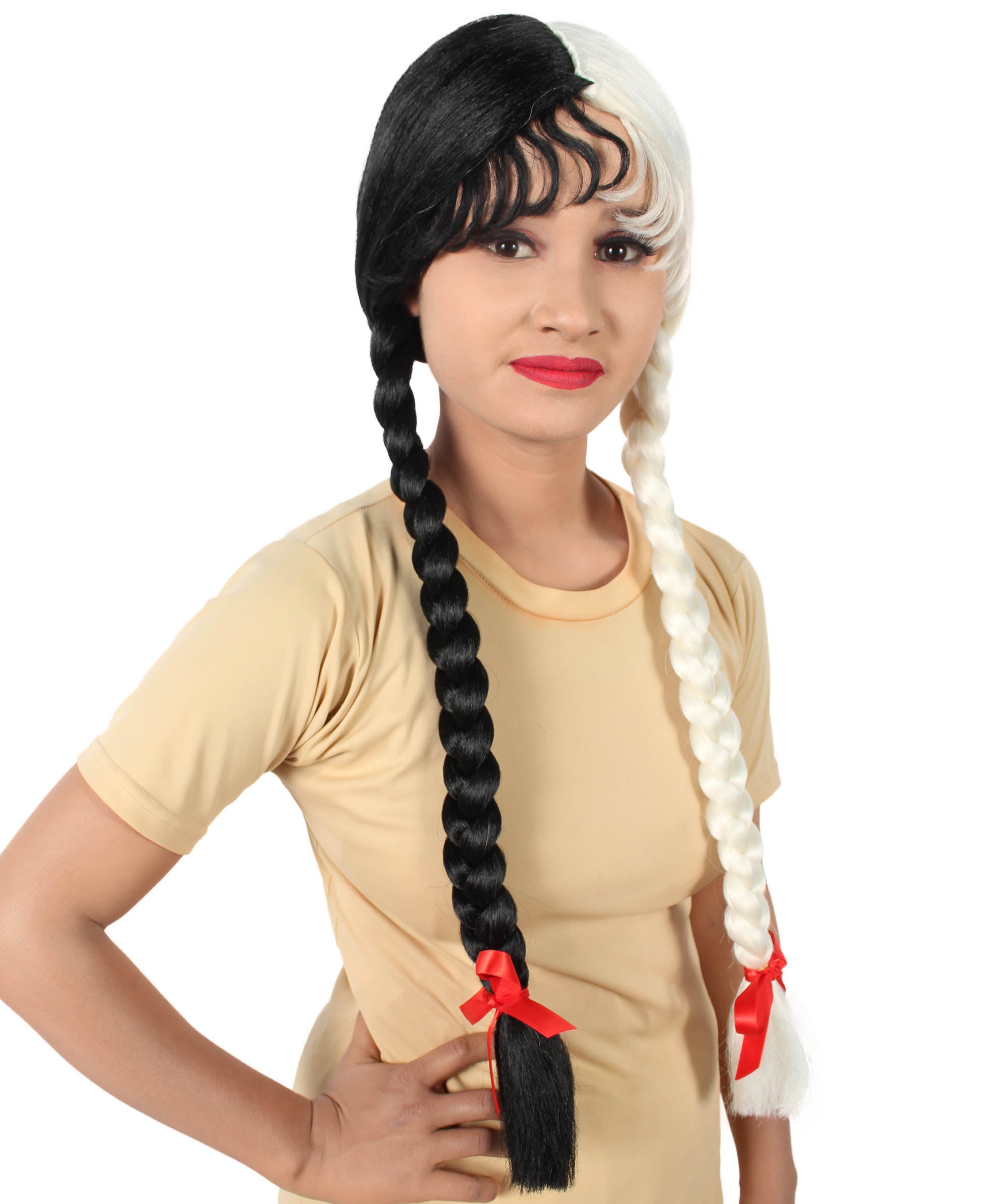Dutch Girl Long Blond Braided Yellow Cosplay Wig | HPO ...