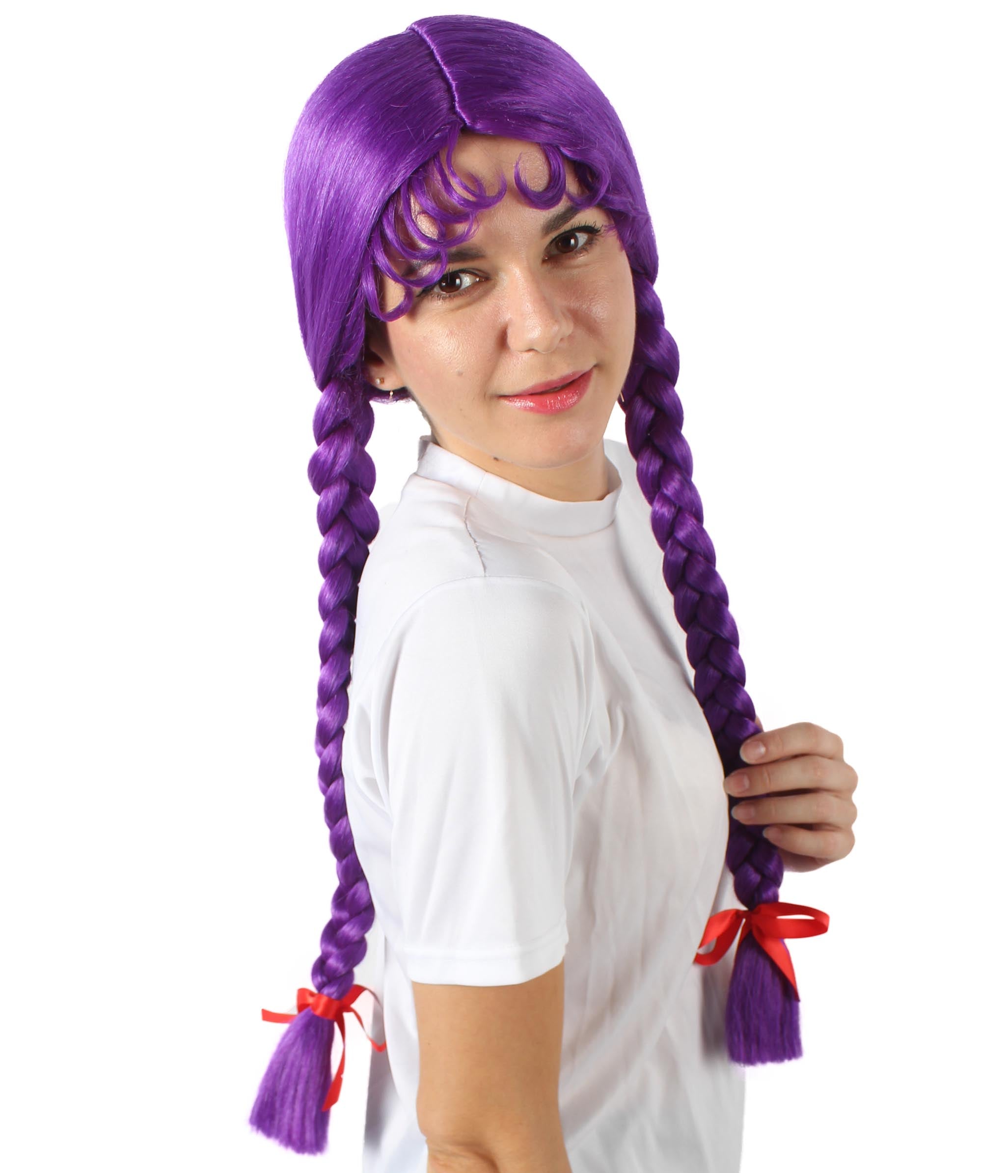 Dutch Girl Long Blond Braided Yellow Cosplay Wig | HPO ...