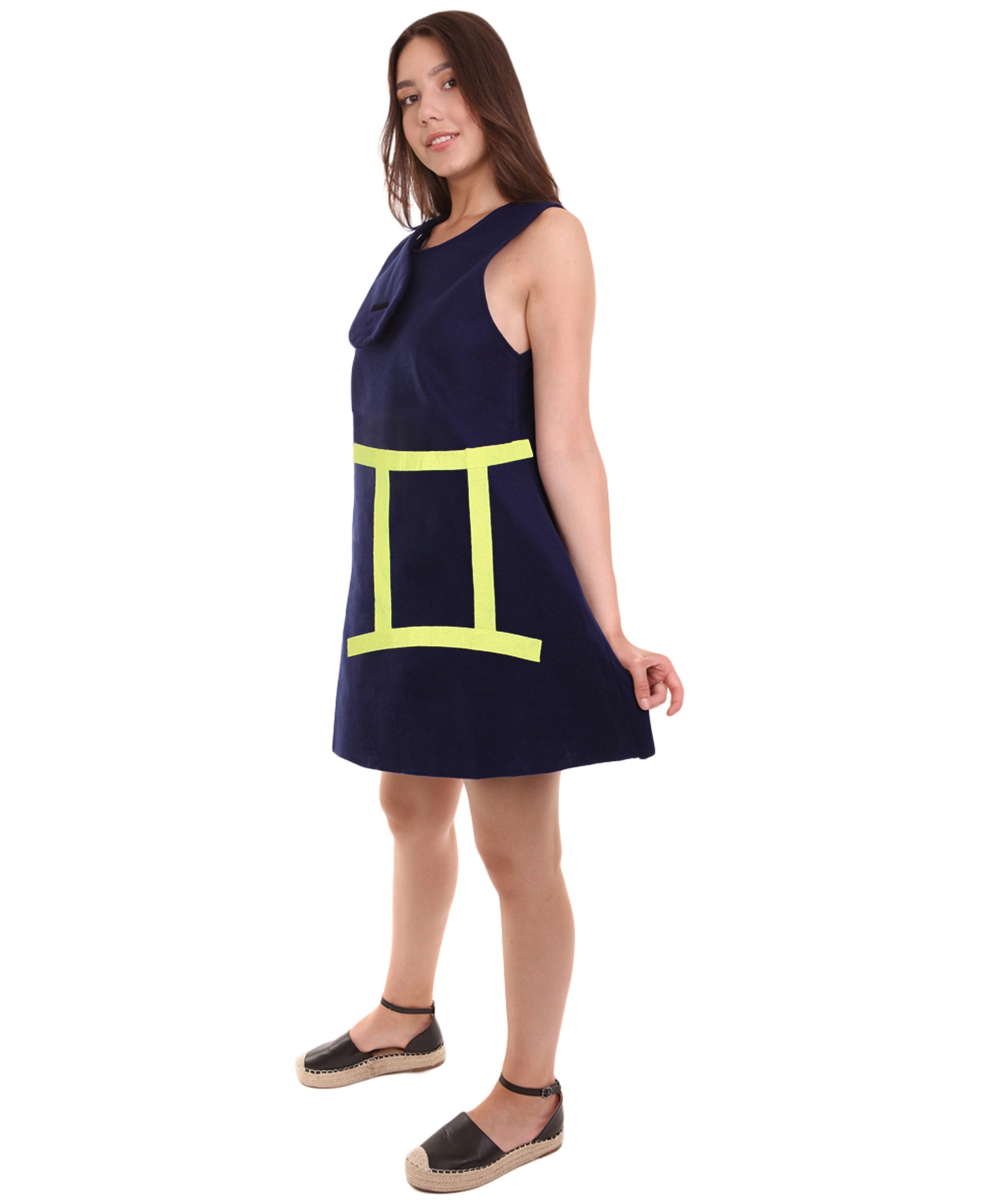 Gemini Party Troll Dress Costume - HalloweenPartyOnline