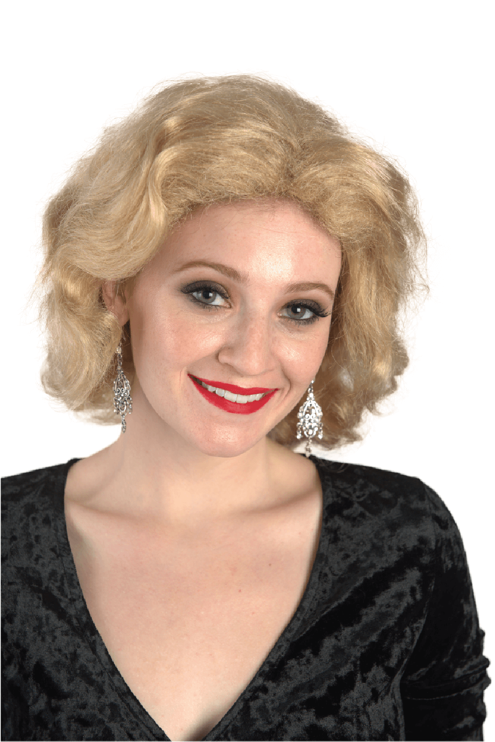 Diamond Diva Blonde Bob Wig - HalloweenPartyOnline