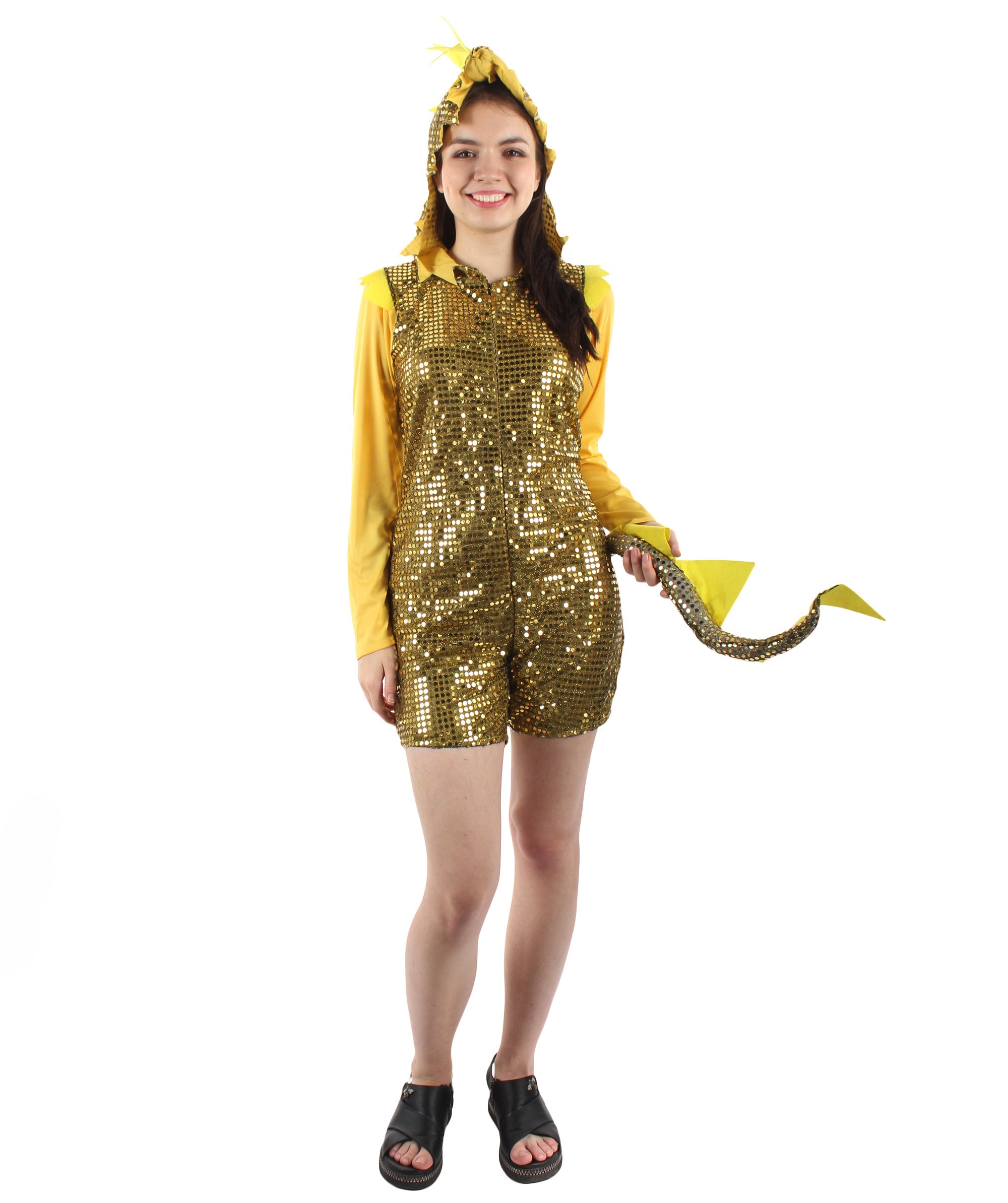 Women Dragon Costume - HalloweenPartyOnline