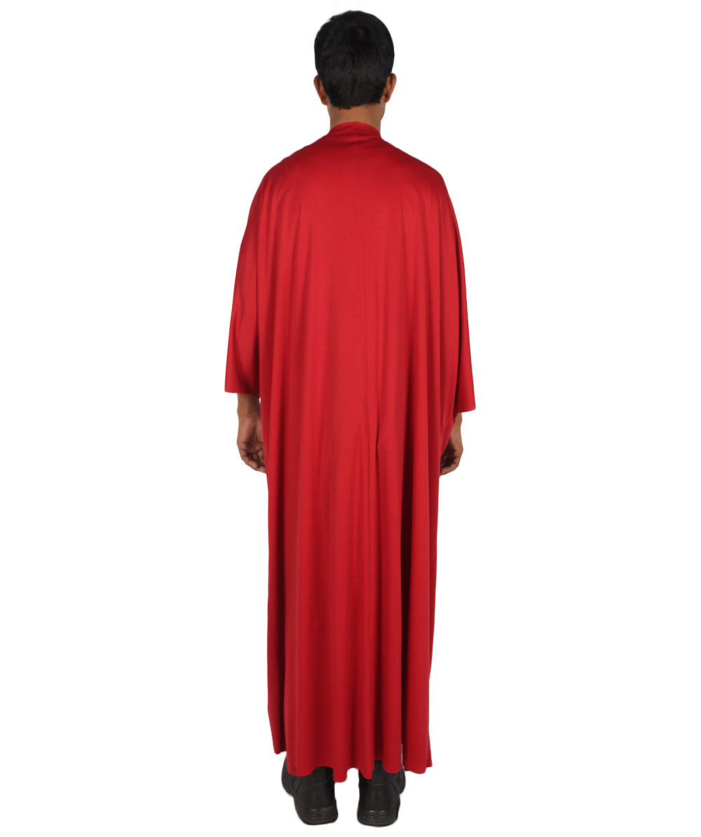 Adult Men's Biblical Moses Religious Red White Cosplay Costume ...
