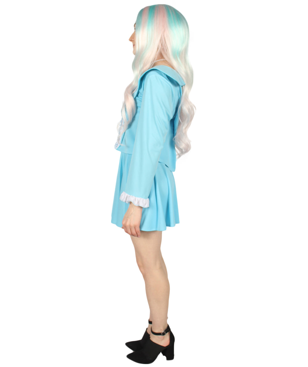 Adult Women's Tamer Costume | Blue Cosplay Costume - HalloweenPartyOnline