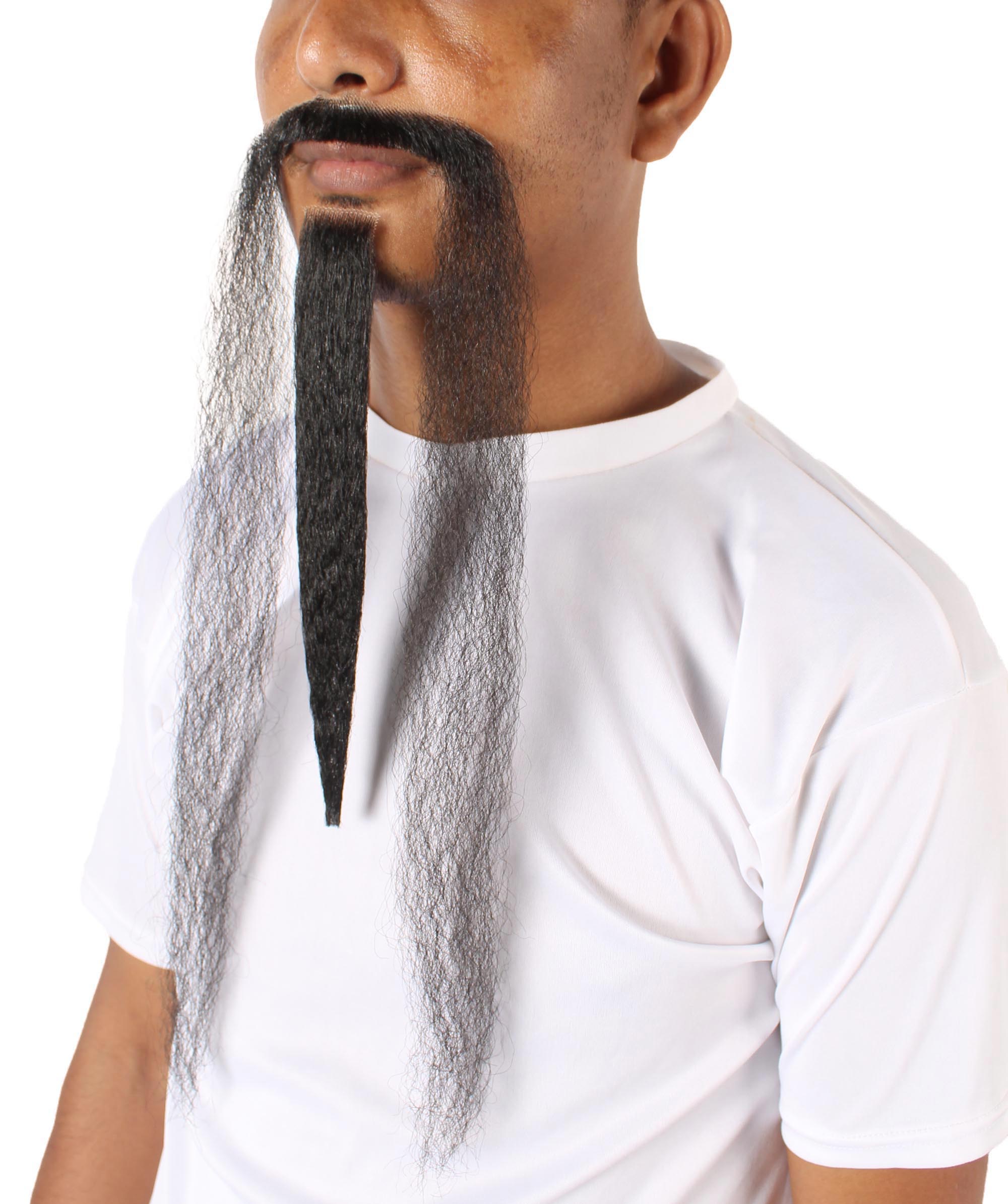 Chinese Emperor Beard | - HalloweenPartyOnline