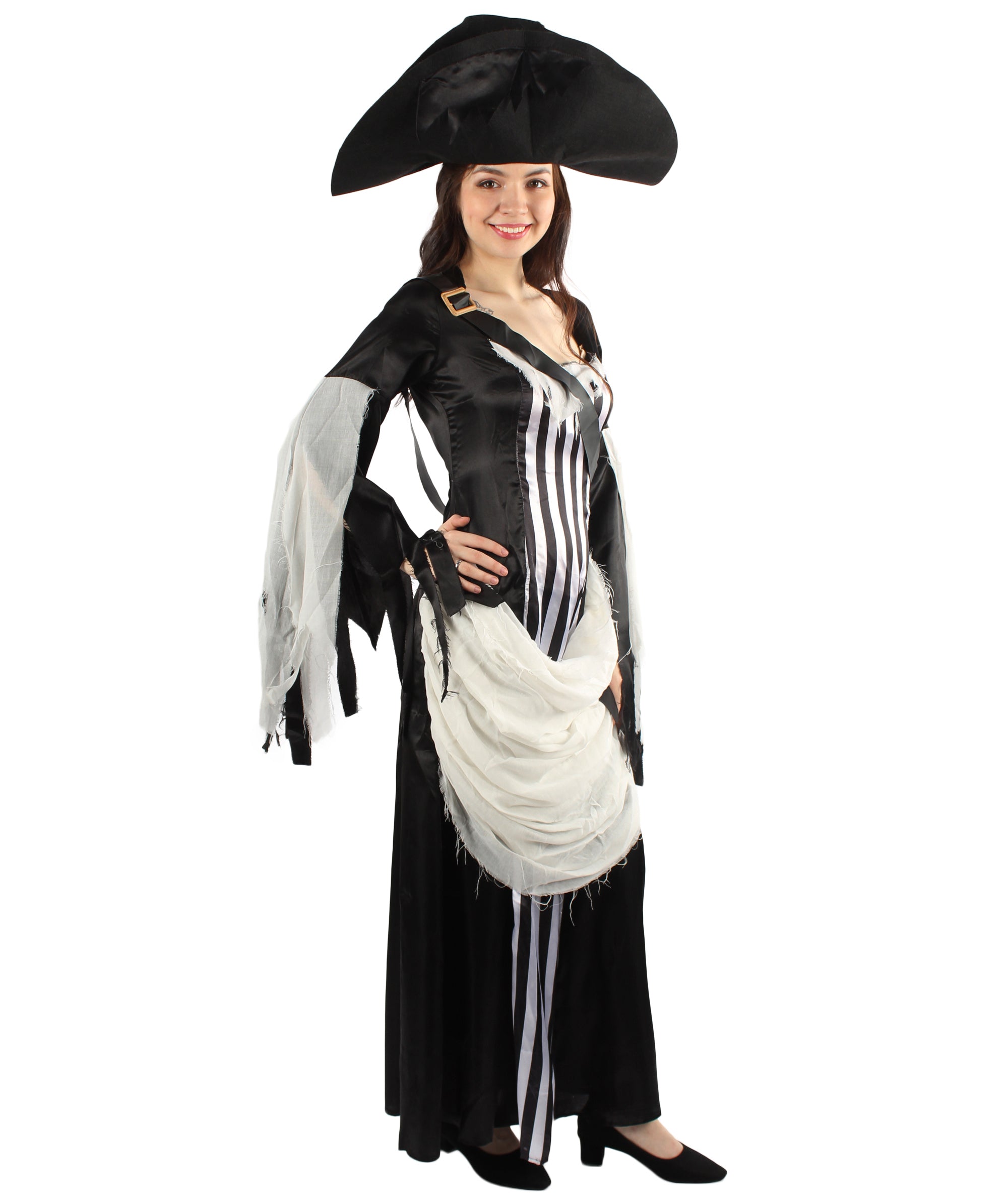 Ghost Pirate Costume - HalloweenPartyOnline