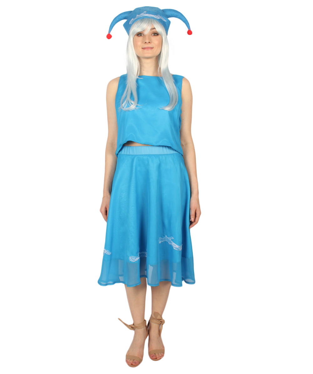 Blue Cosplay Costume - HalloweenPartyOnline