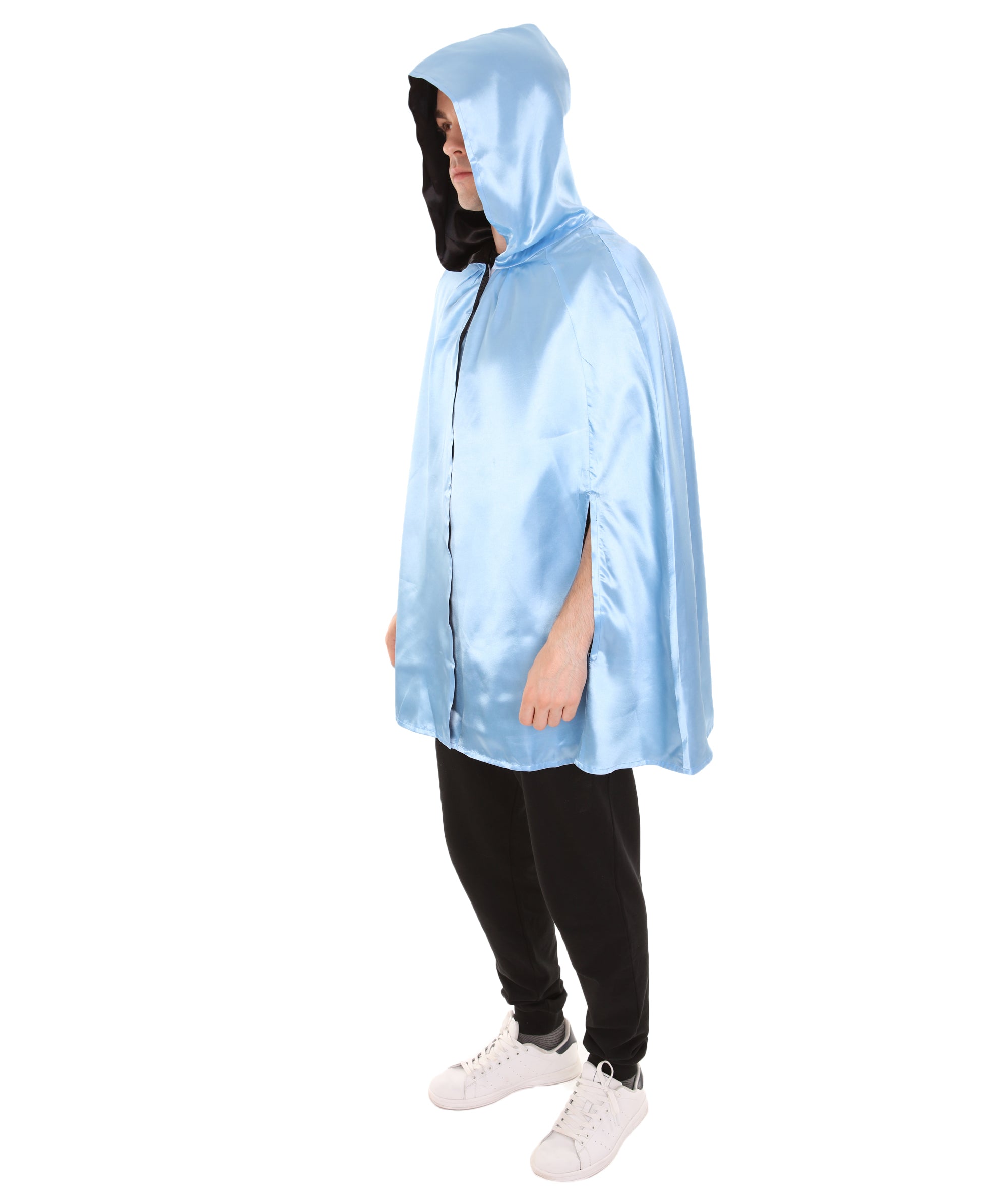 Adult Men's Reversible Hooded Short Cape Costume | HPO ...