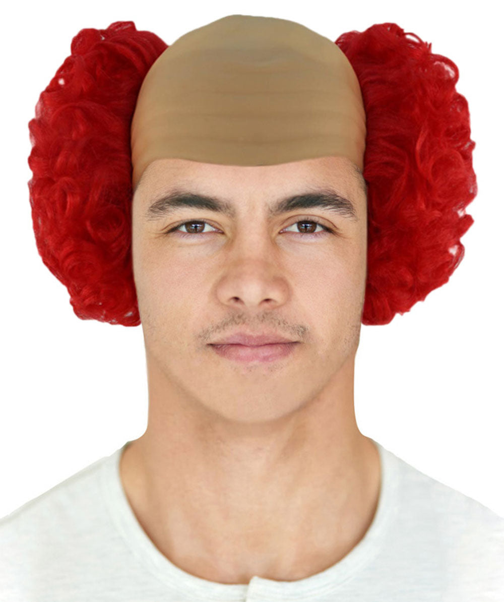 Clown Red Scary Wig | - HalloweenPartyOnline