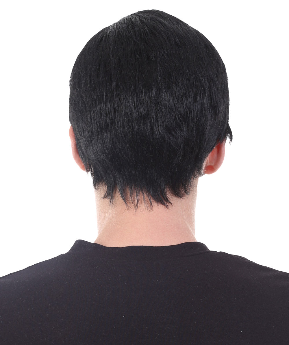Black Movie Wig - HalloweenPartyOnline