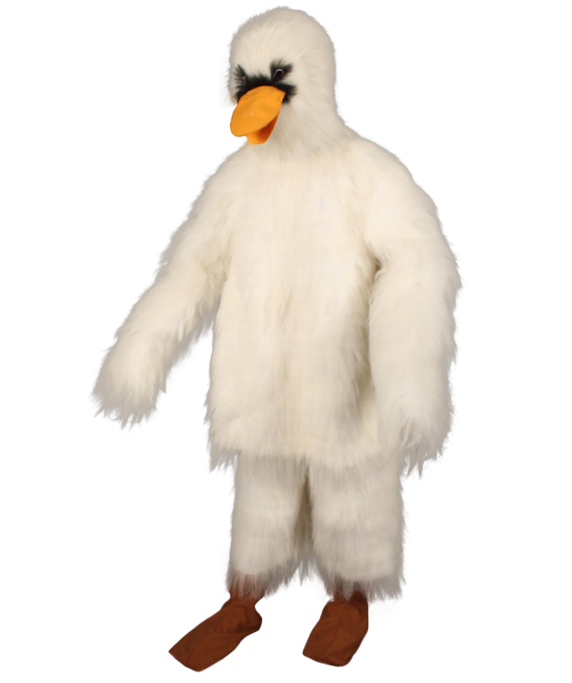 White Swan Costume with Mask - HalloweenPartyOnline
