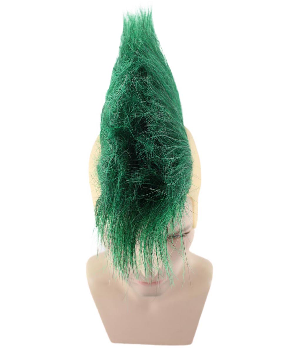 Green Mohawk Men’s Wig - HalloweenPartyOnline