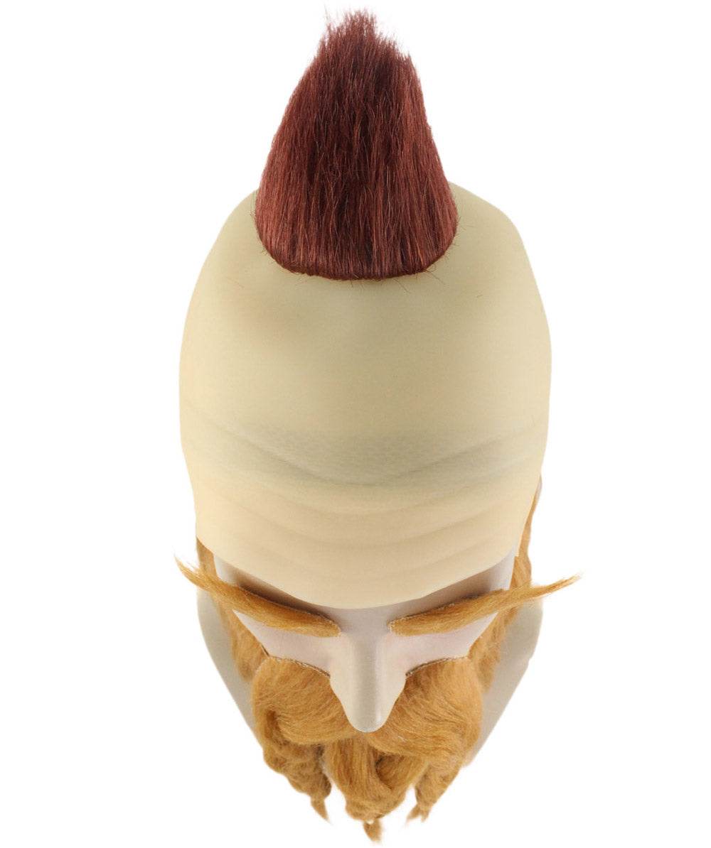Dwarf Warrior Mens Wig - HalloweenPartyOnline