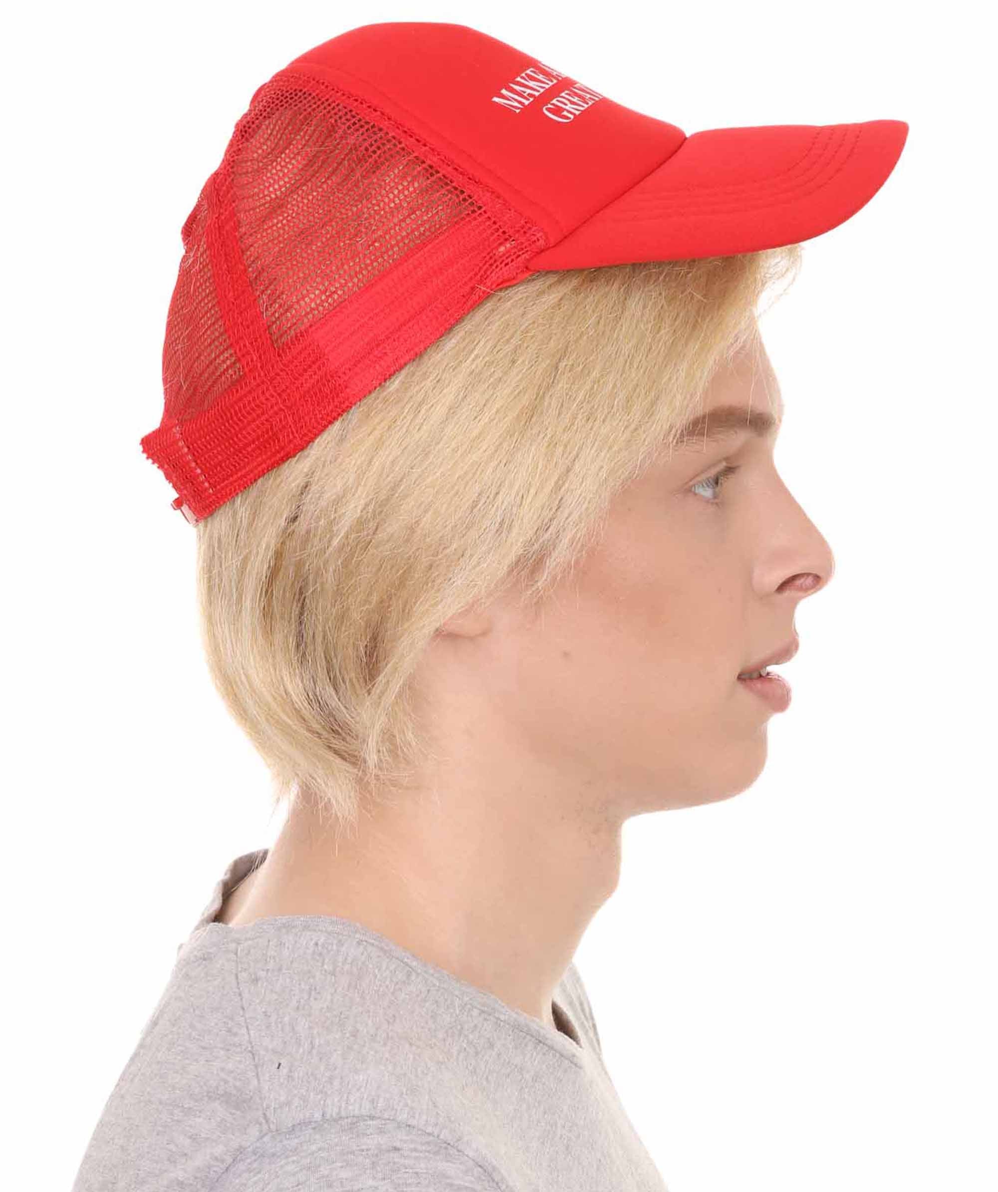 Donald Trump Wig with Cap | Assorted Colors Wigs | Best wigs - Red ...