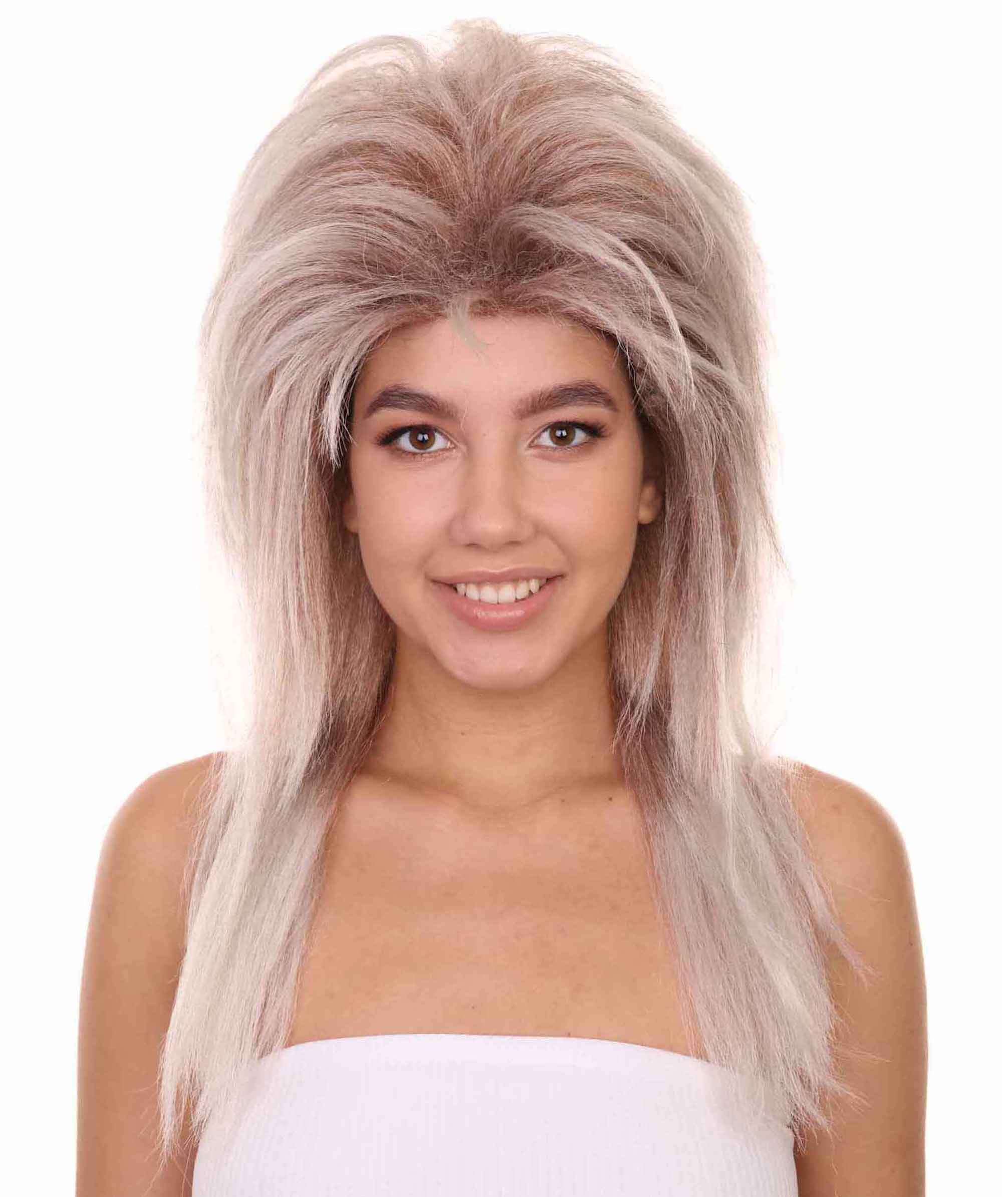 Rock n Roll Spiked Costume Wig - HalloweenPartyOnline