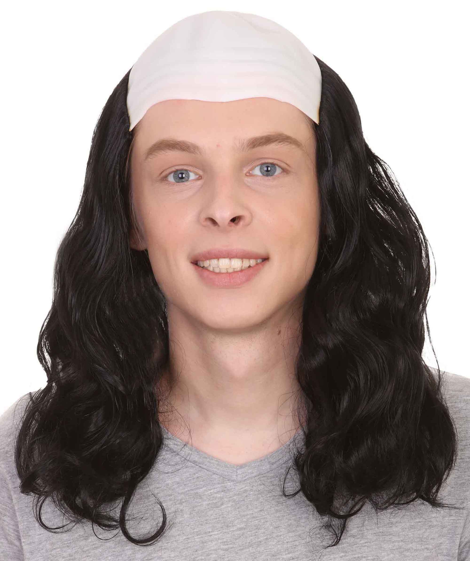 powdered Founding Father wig | - HalloweenPartyOnline