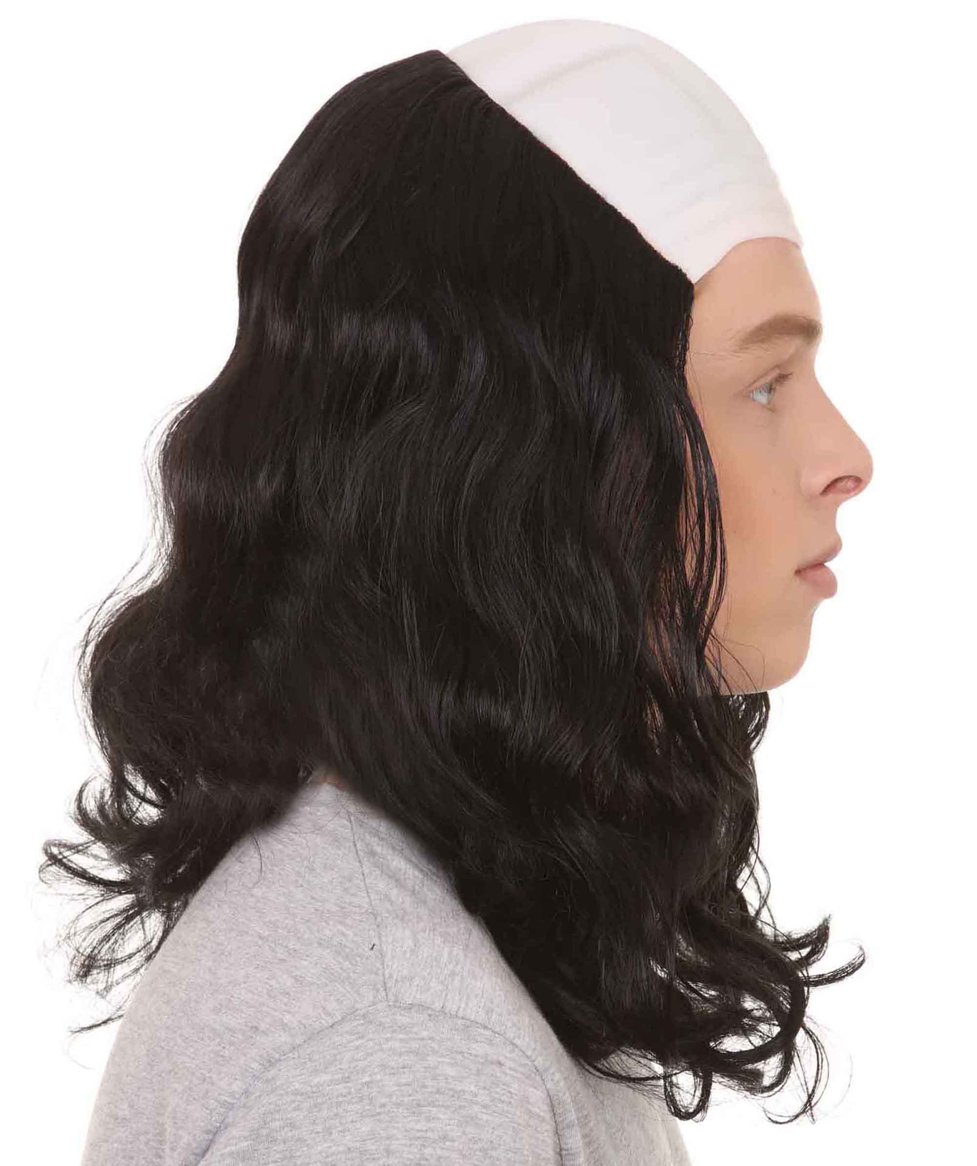 powdered Founding Father wig | - HalloweenPartyOnline