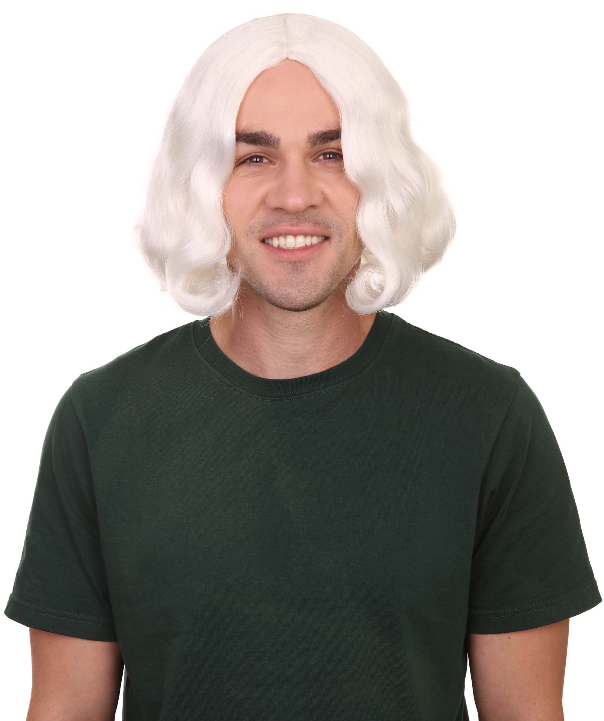 Founding Father Mens Wig | Political Halloween Wigs - HalloweenPartyOnline