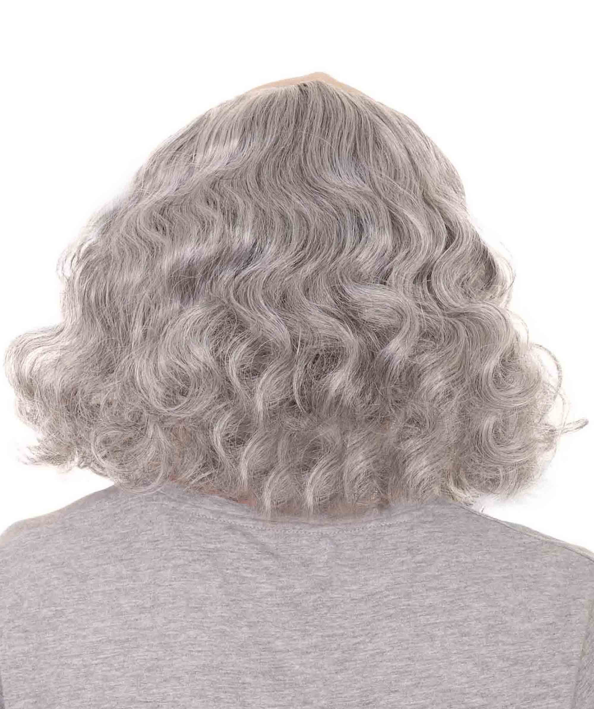 Founding Father Half Bald Wig | - HalloweenPartyOnline