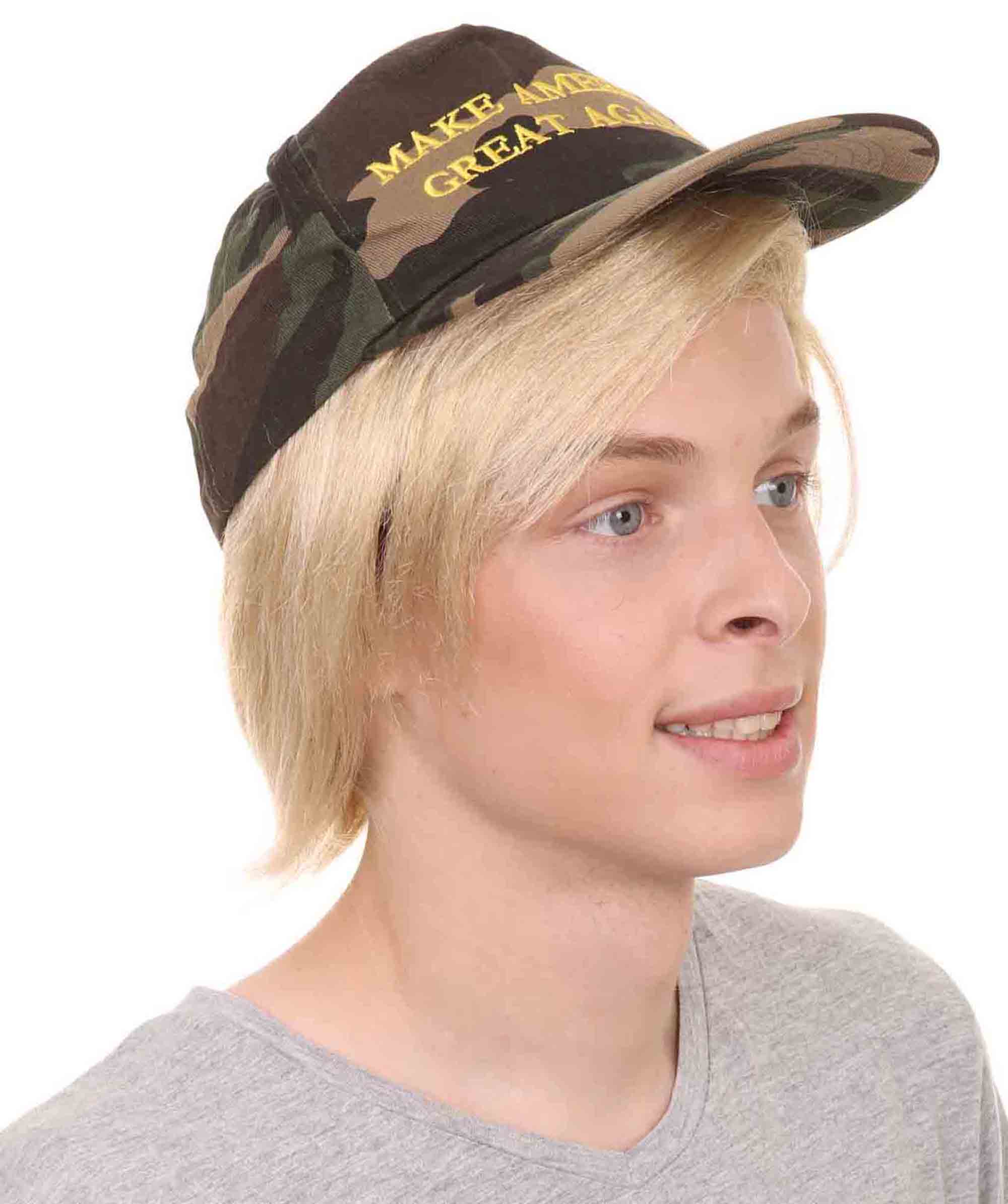 Donald Trump Wig with Cap | Assorted Colors Wigs | Best wigs ...