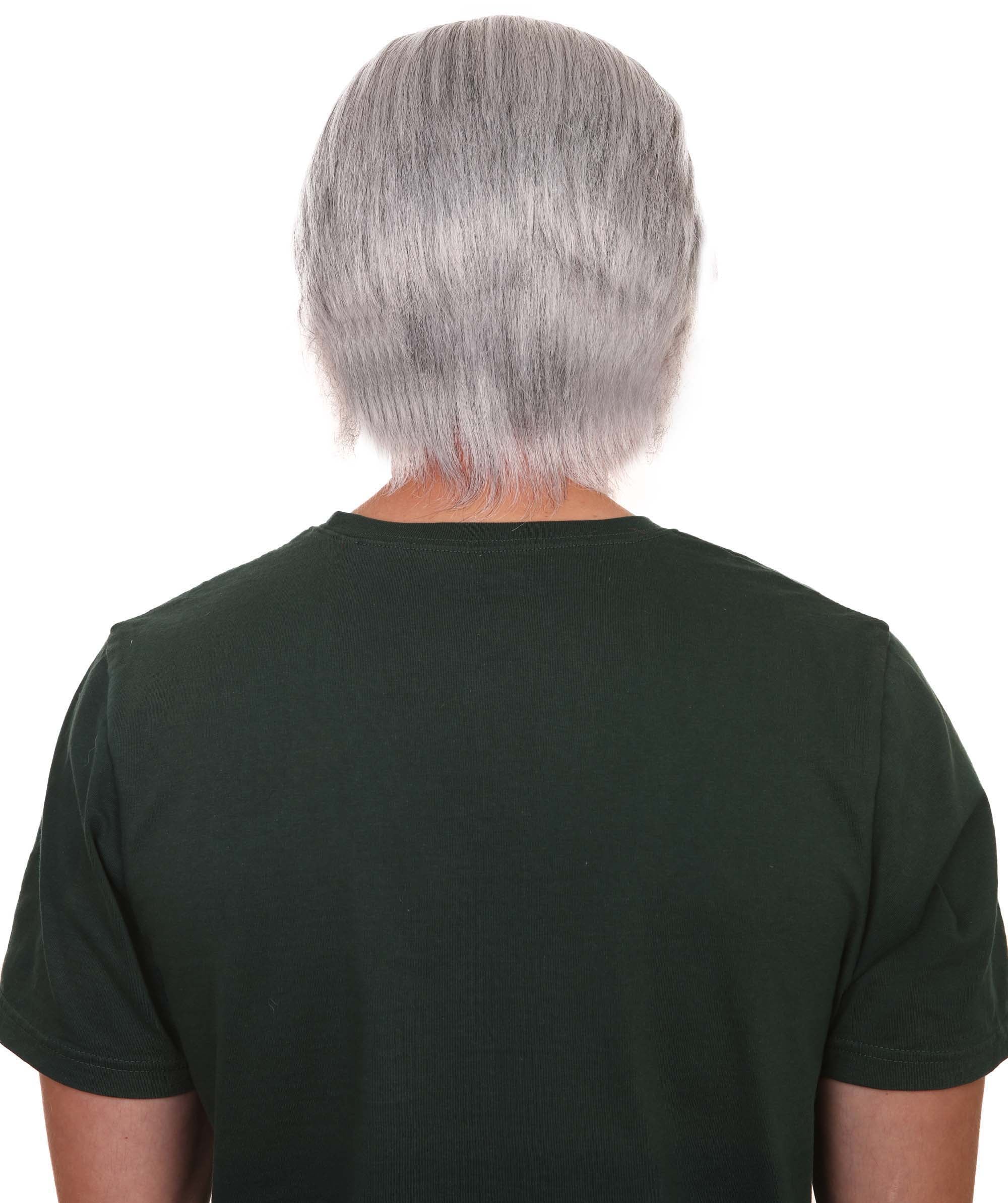 Gray Bald Cap Wig - HalloweenPartyOnline