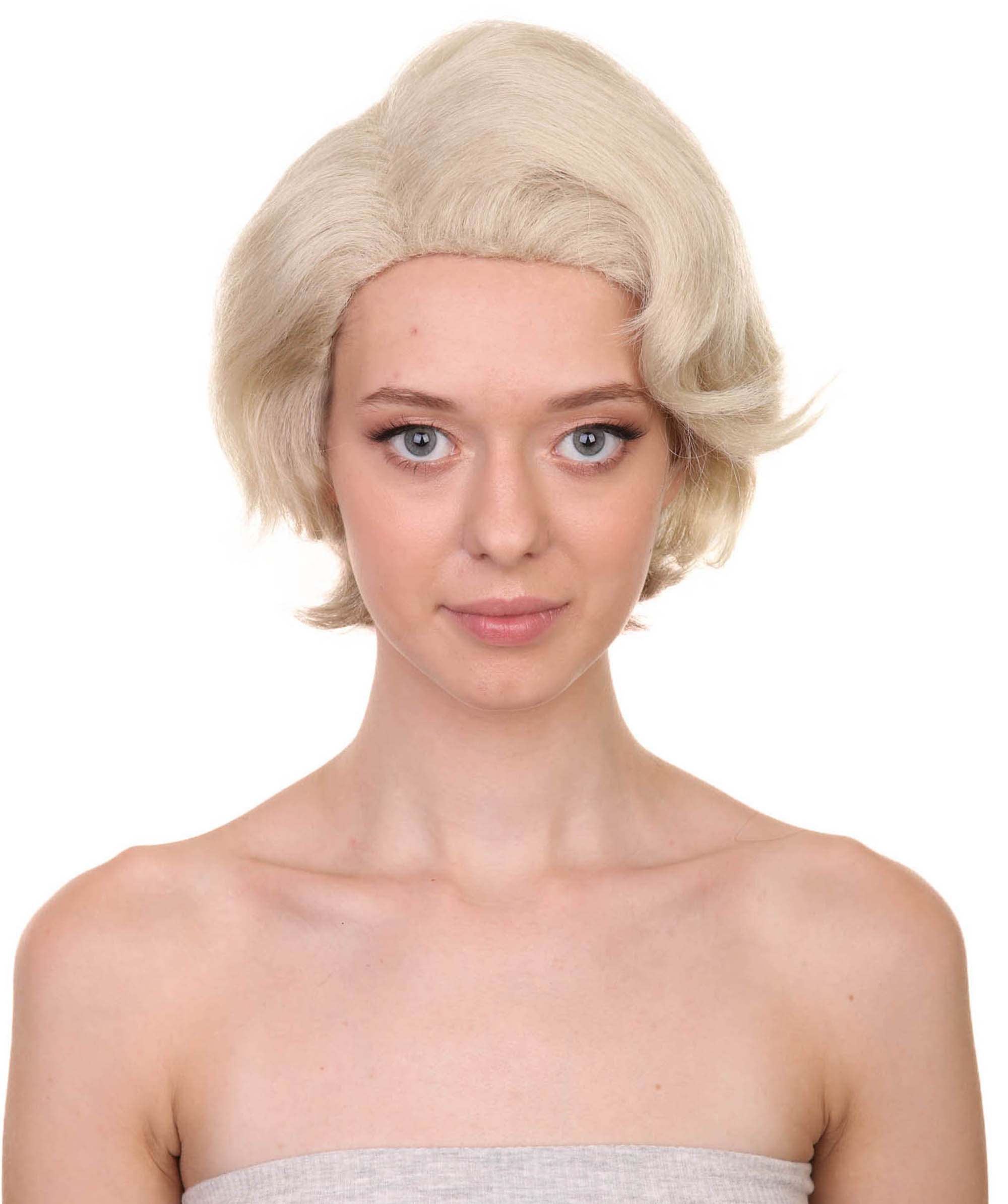 Prada Devil Miranda | Grey White Swoop Movie Wig | Premium Halloween W ...