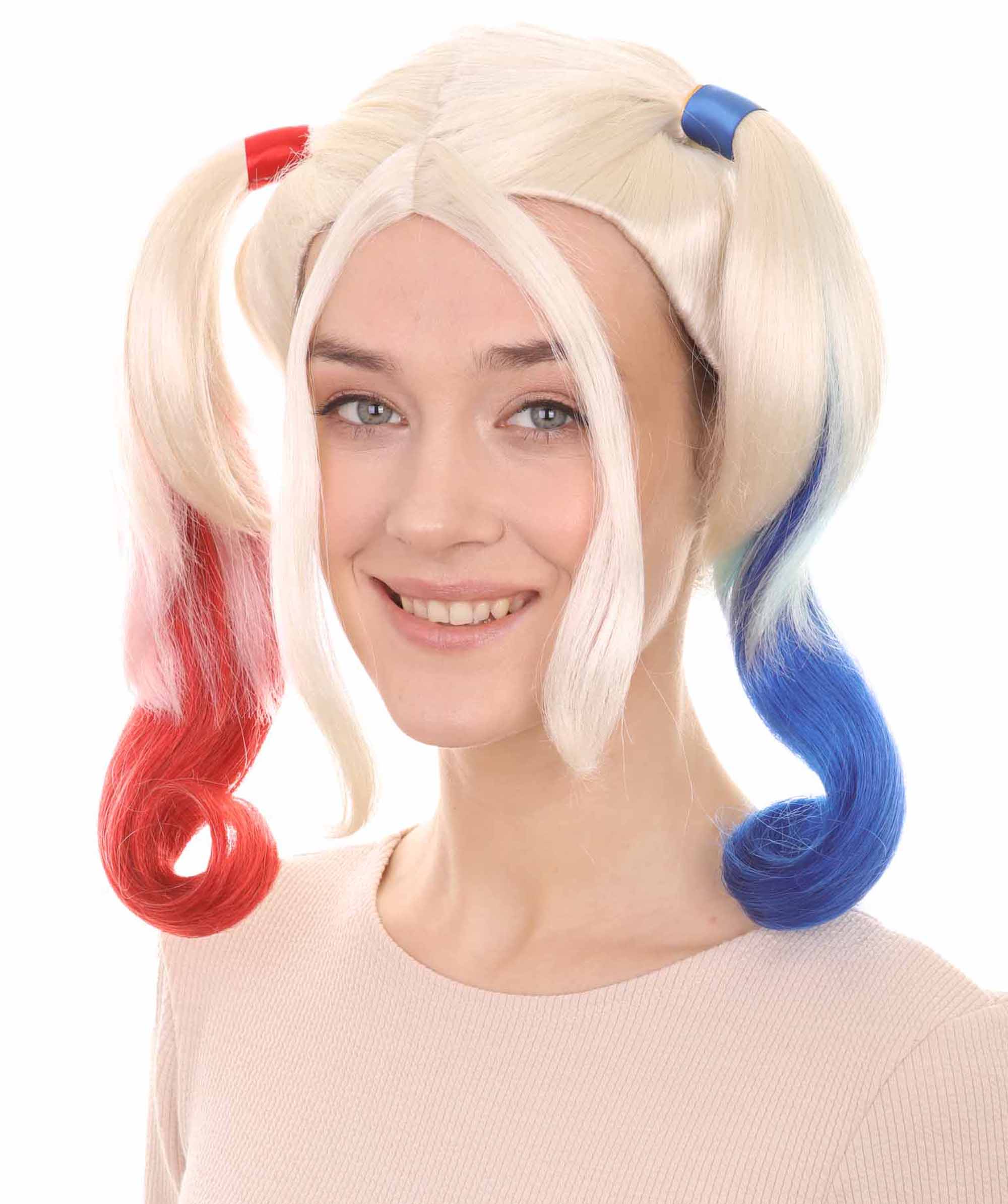 Multi-color Cosplay TV/Movie Wig - HalloweenPartyOnline