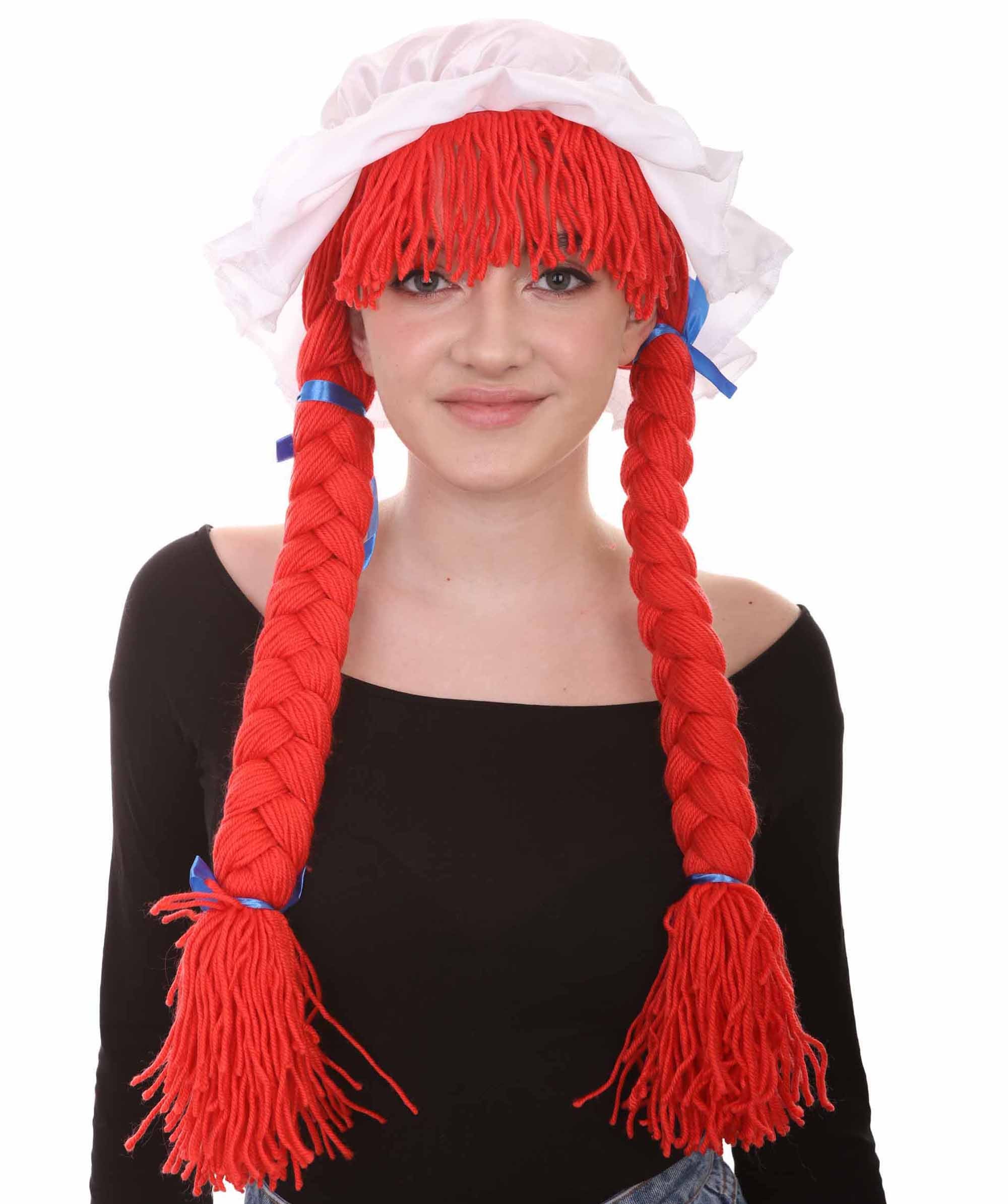 Braided Rag Doll Wig - HalloweenPartyOnline