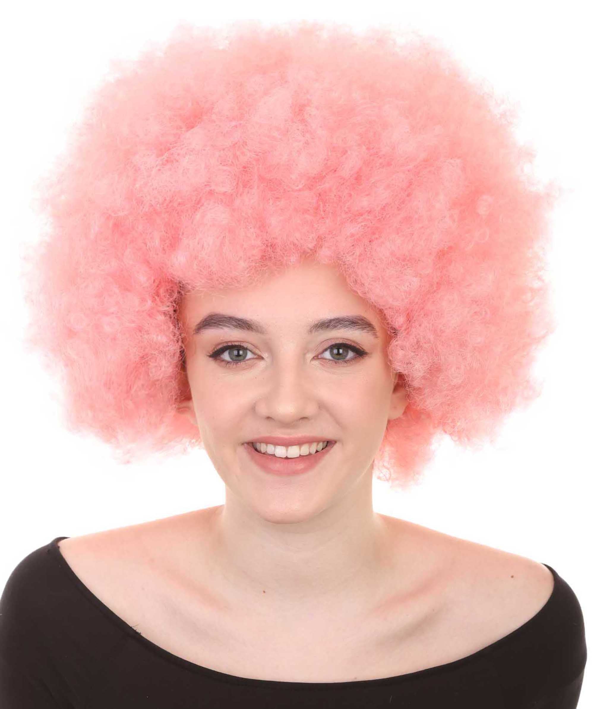 Multi-color Afro Unisex Wig - Adult / Pink - HalloweenPartyOnline